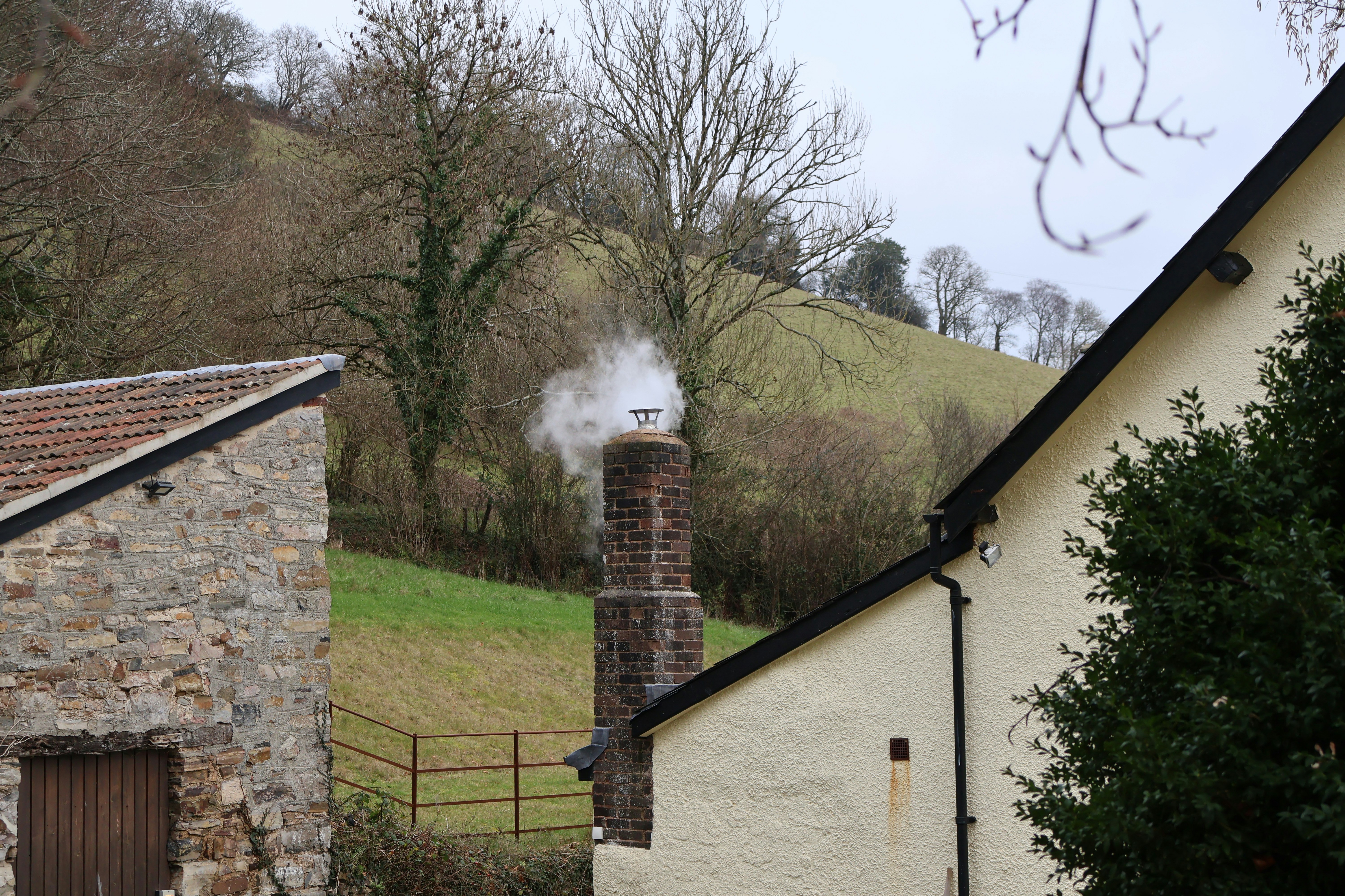 Chimney Ghost in the Hillside Cottage