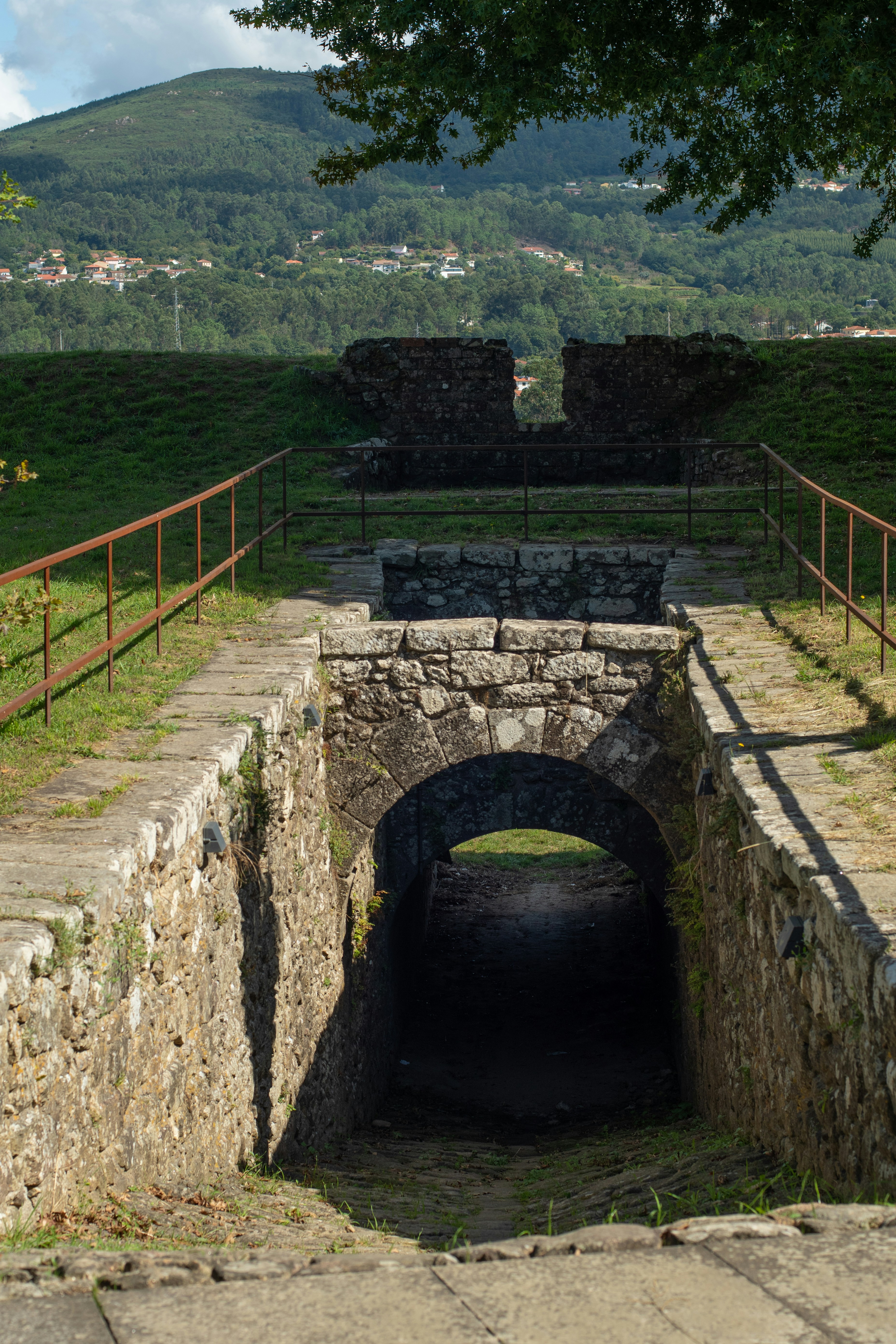 Stone Archway Leading into the Past