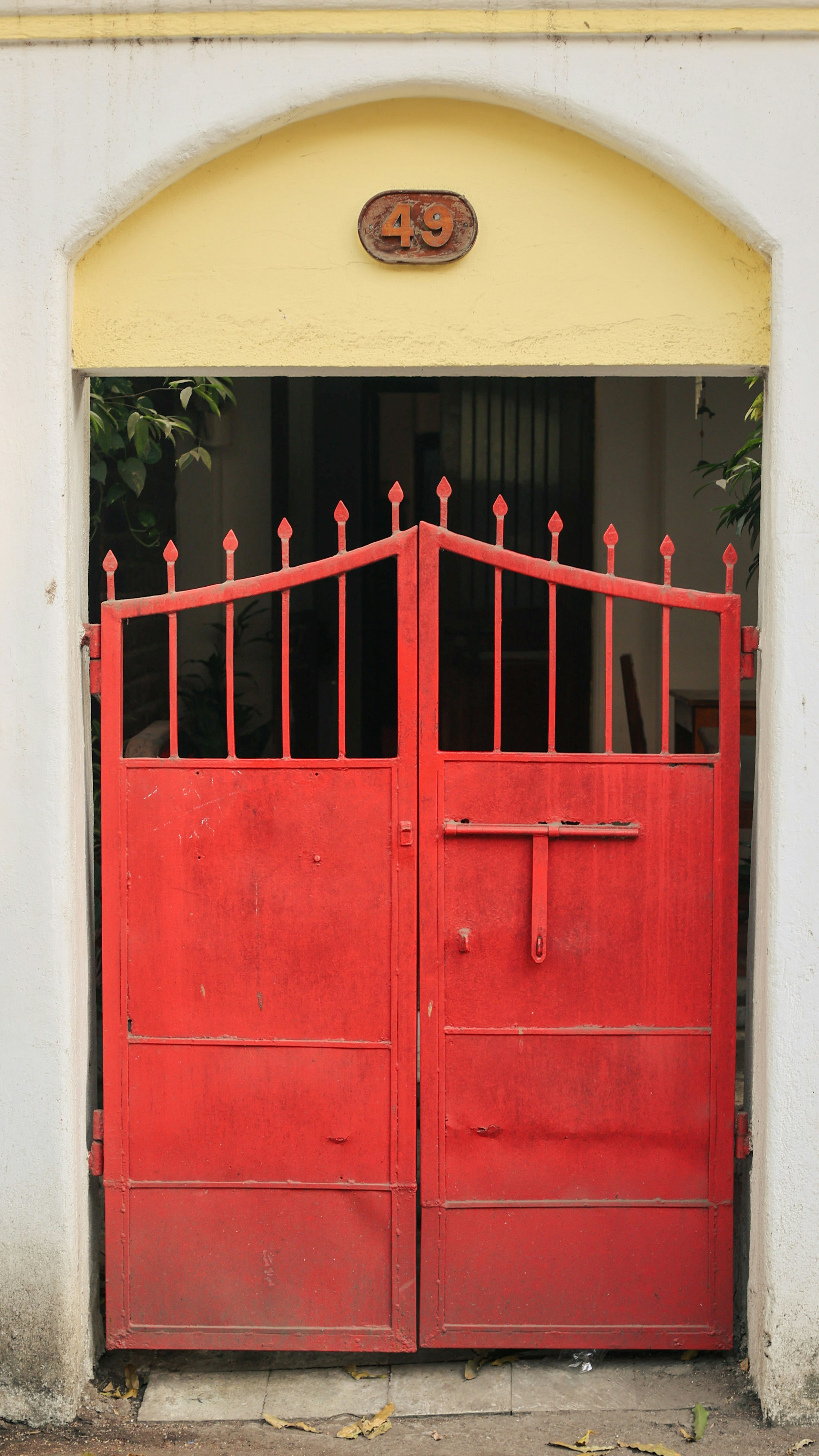 Red Gate to Number Forty-Nine