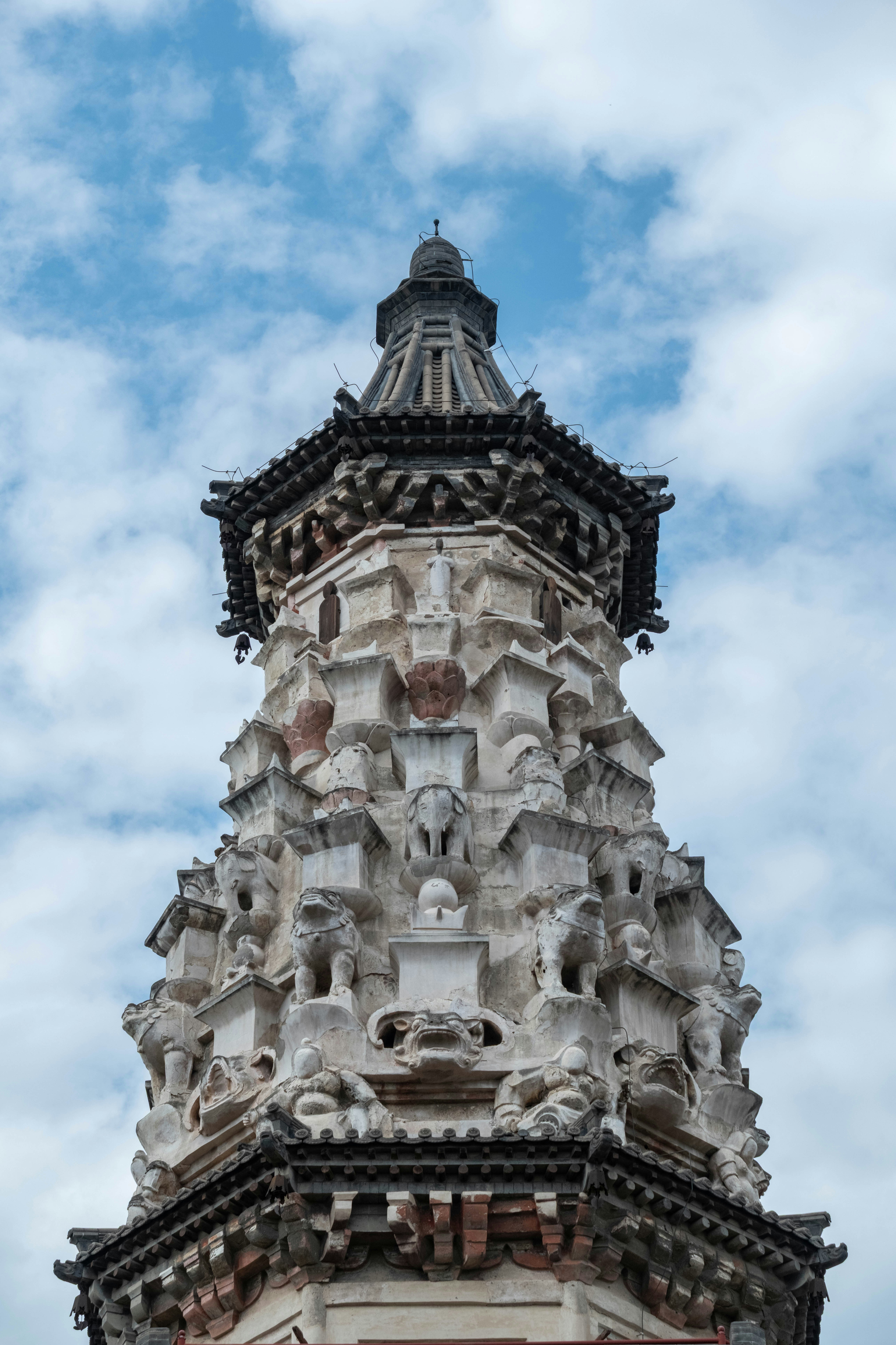 Ancient Pagoda Reaching Toward the Sky