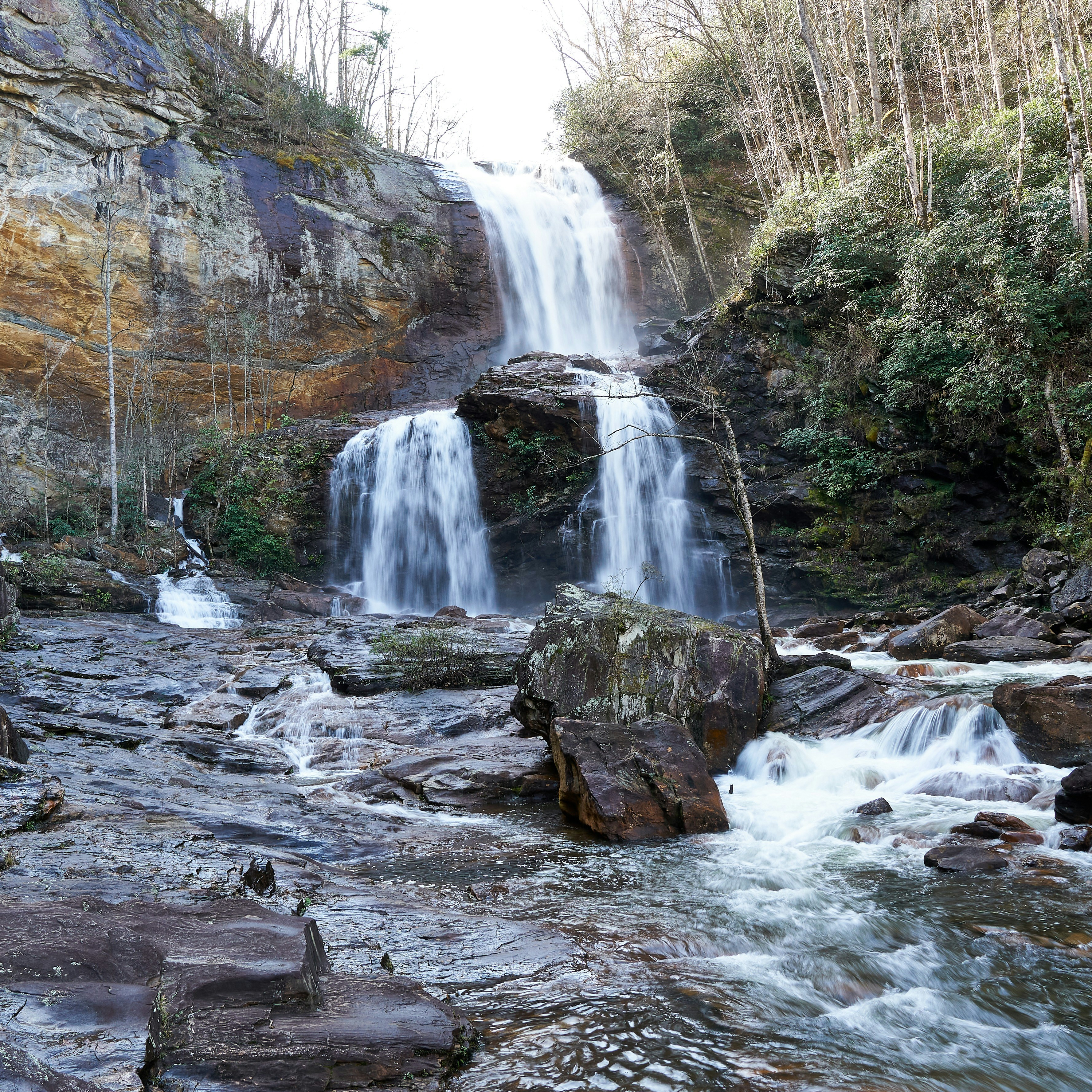 Twin Cascade Overlook: A Quiet Descent Through Stone and Water