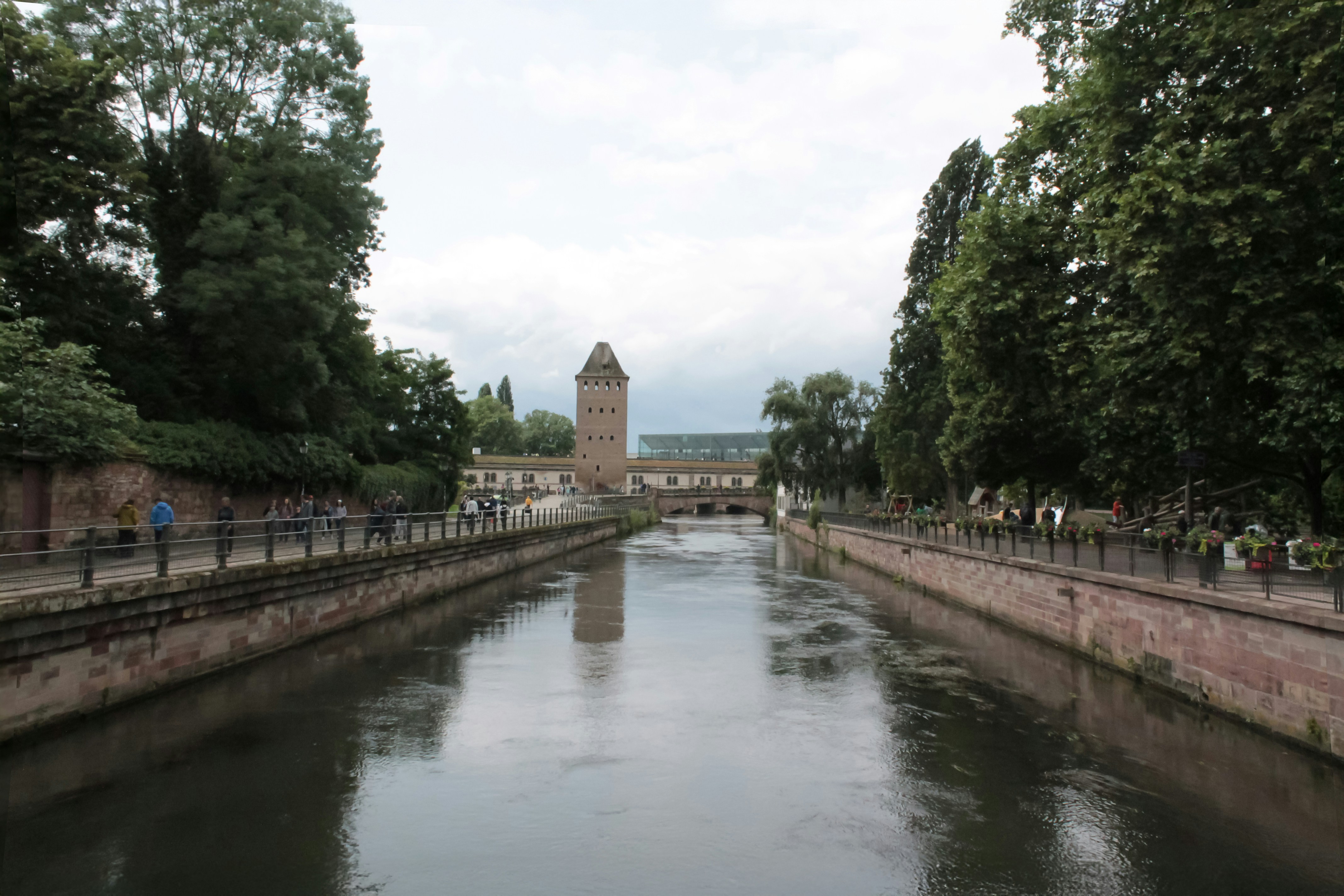 Riverside Fortress: A Watertower at the End of the Canal