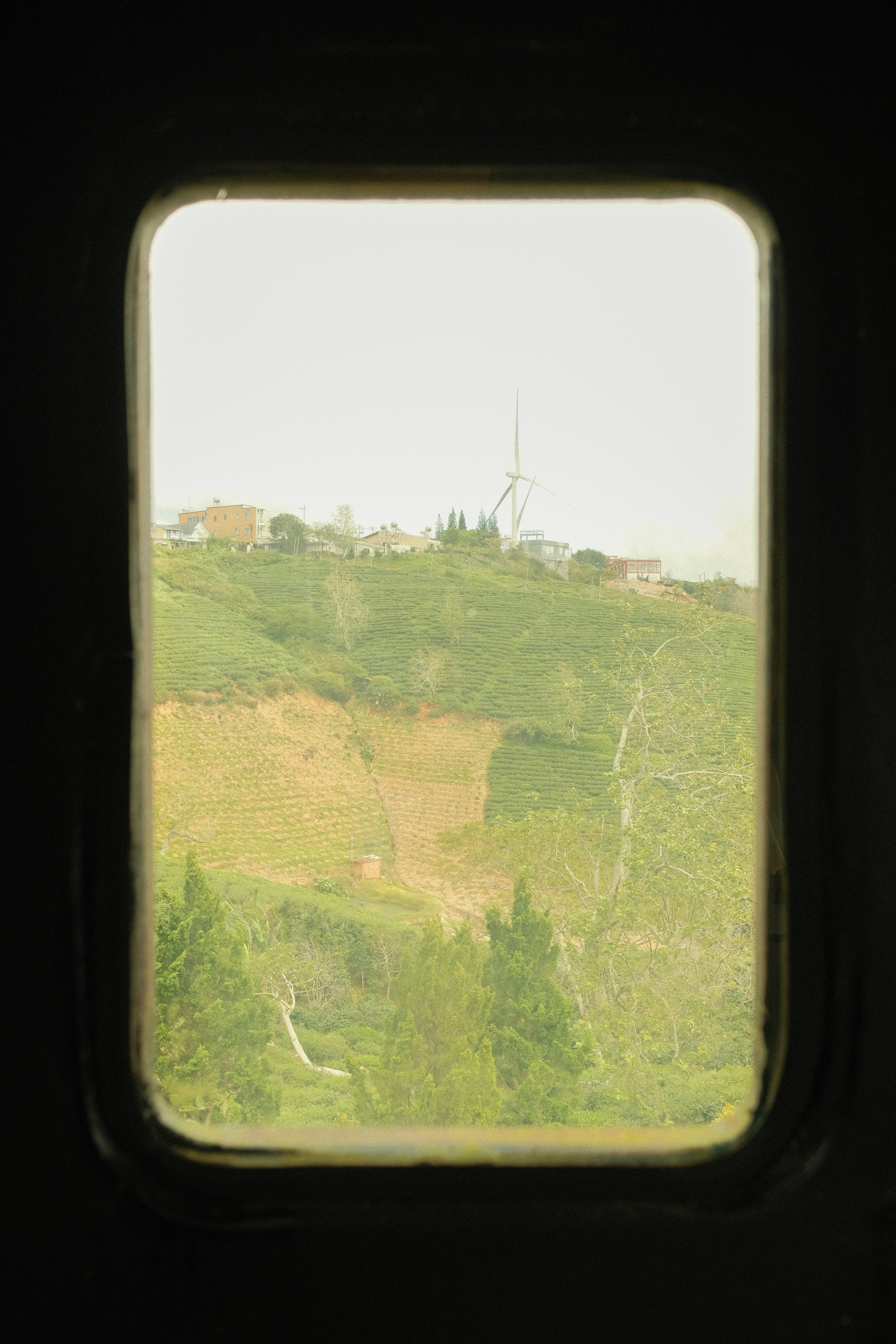 Through a Window to the Windmill Hills