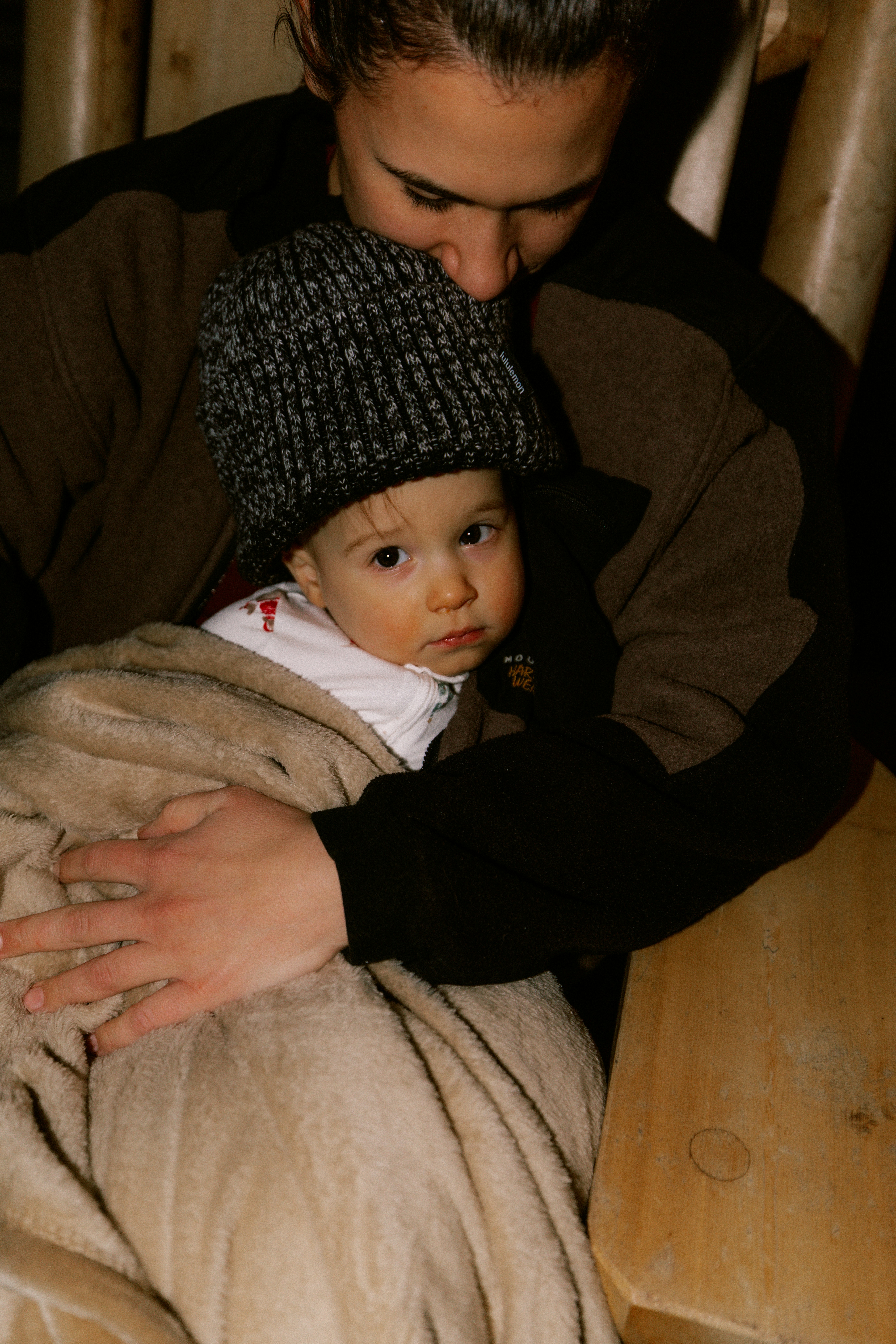 Warm Embrace in Low Light