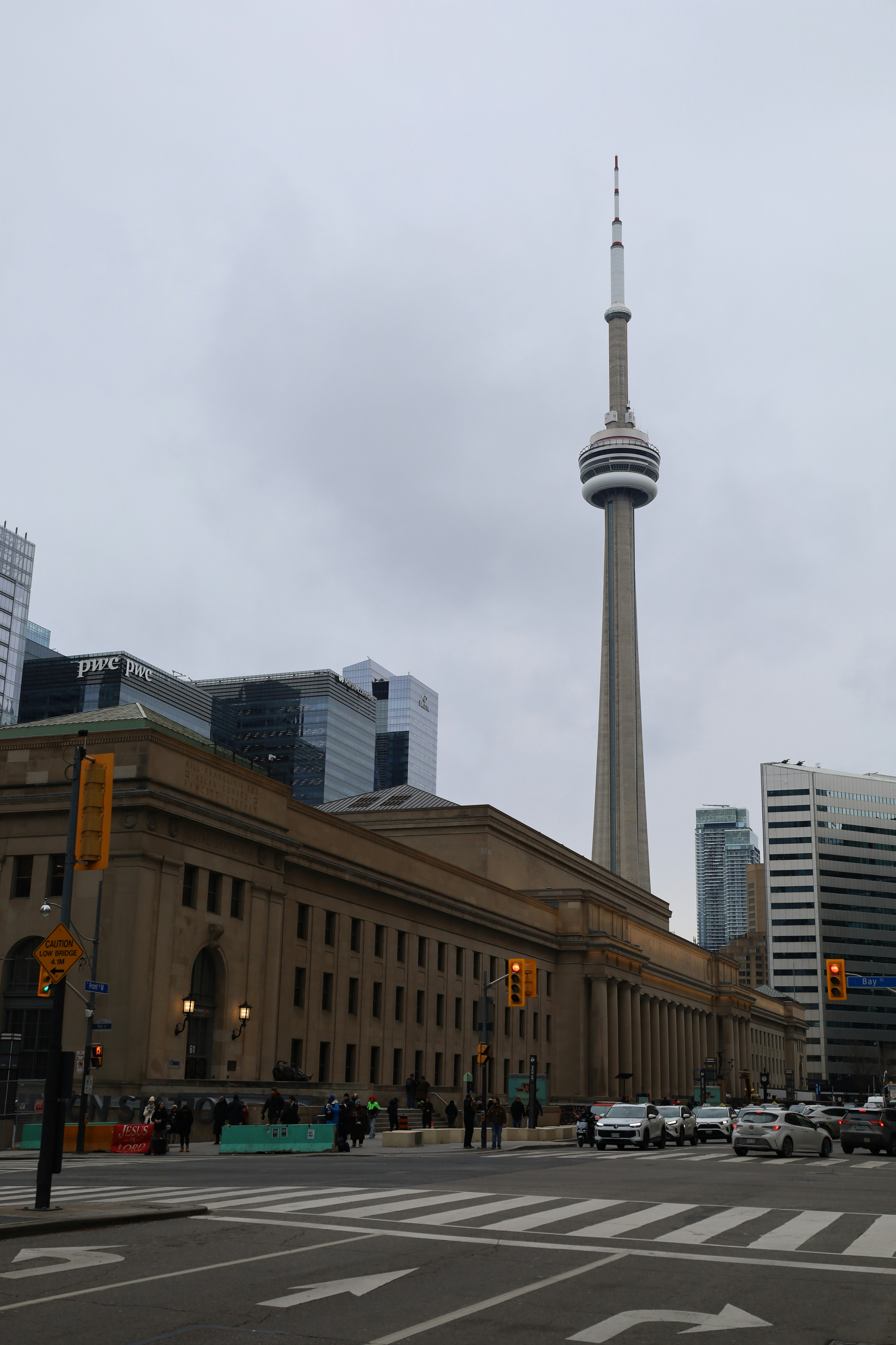 City Crossroads under the CN Tower