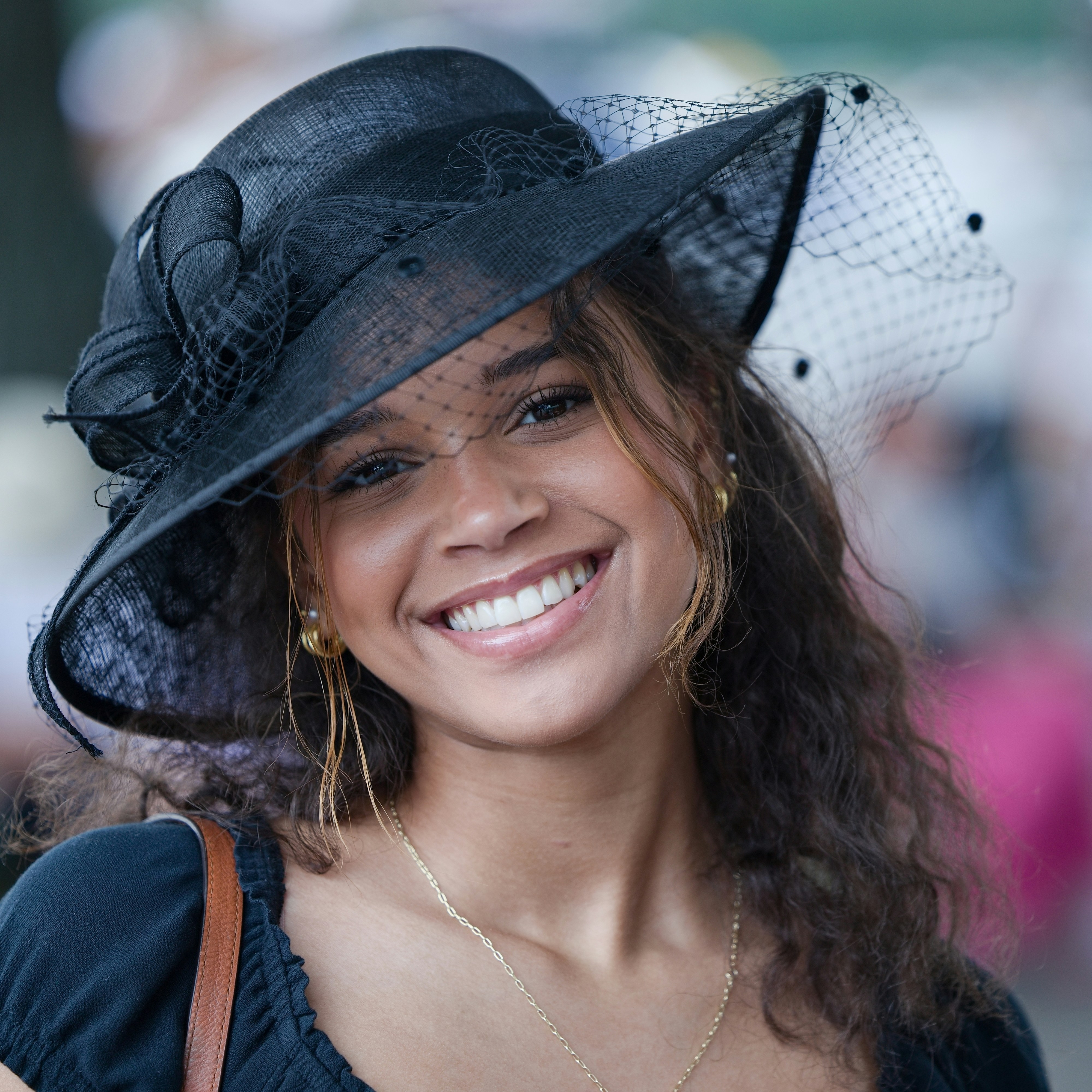 beautiful girl in a hat