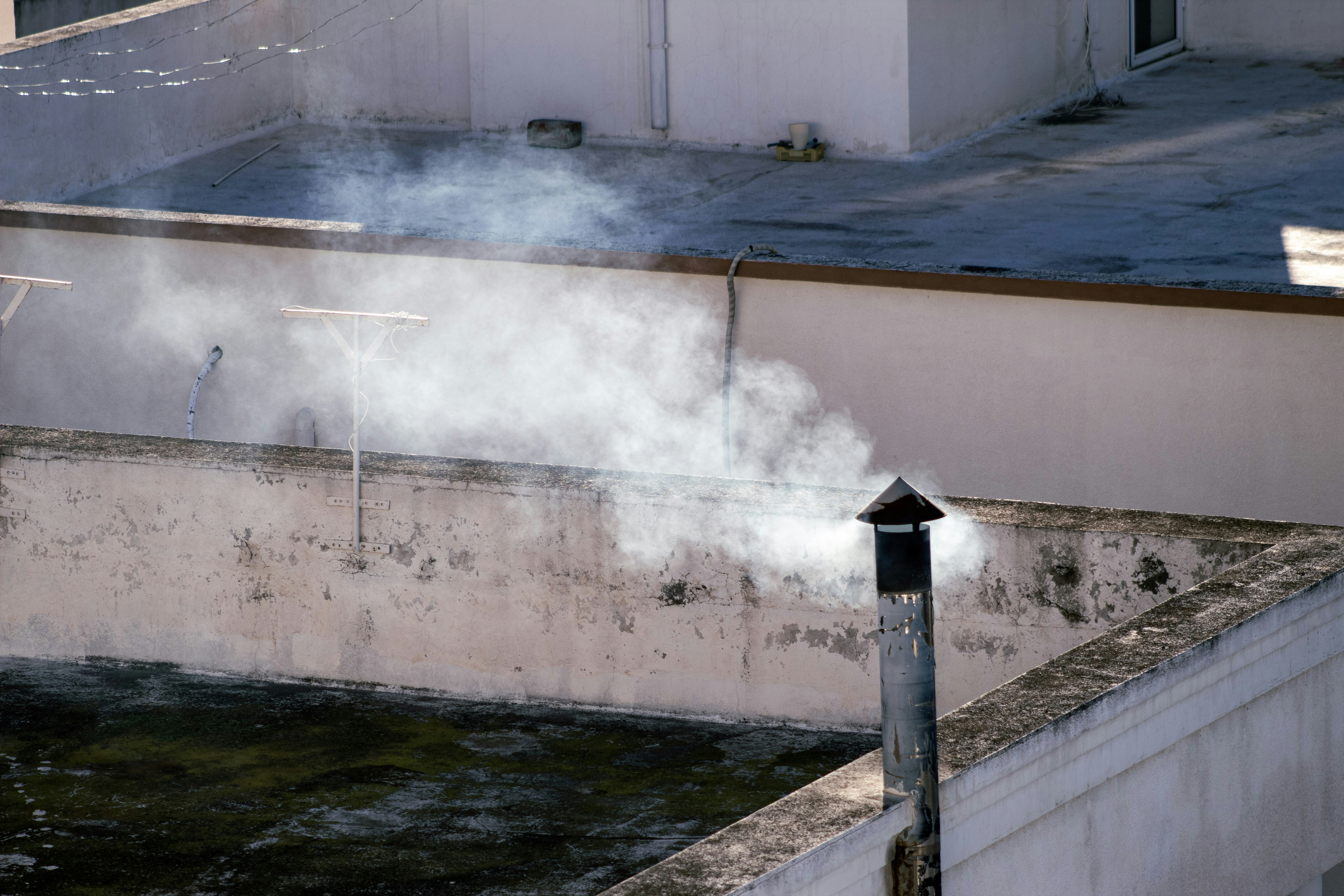 Rooftop Steam and Chimney Beacon