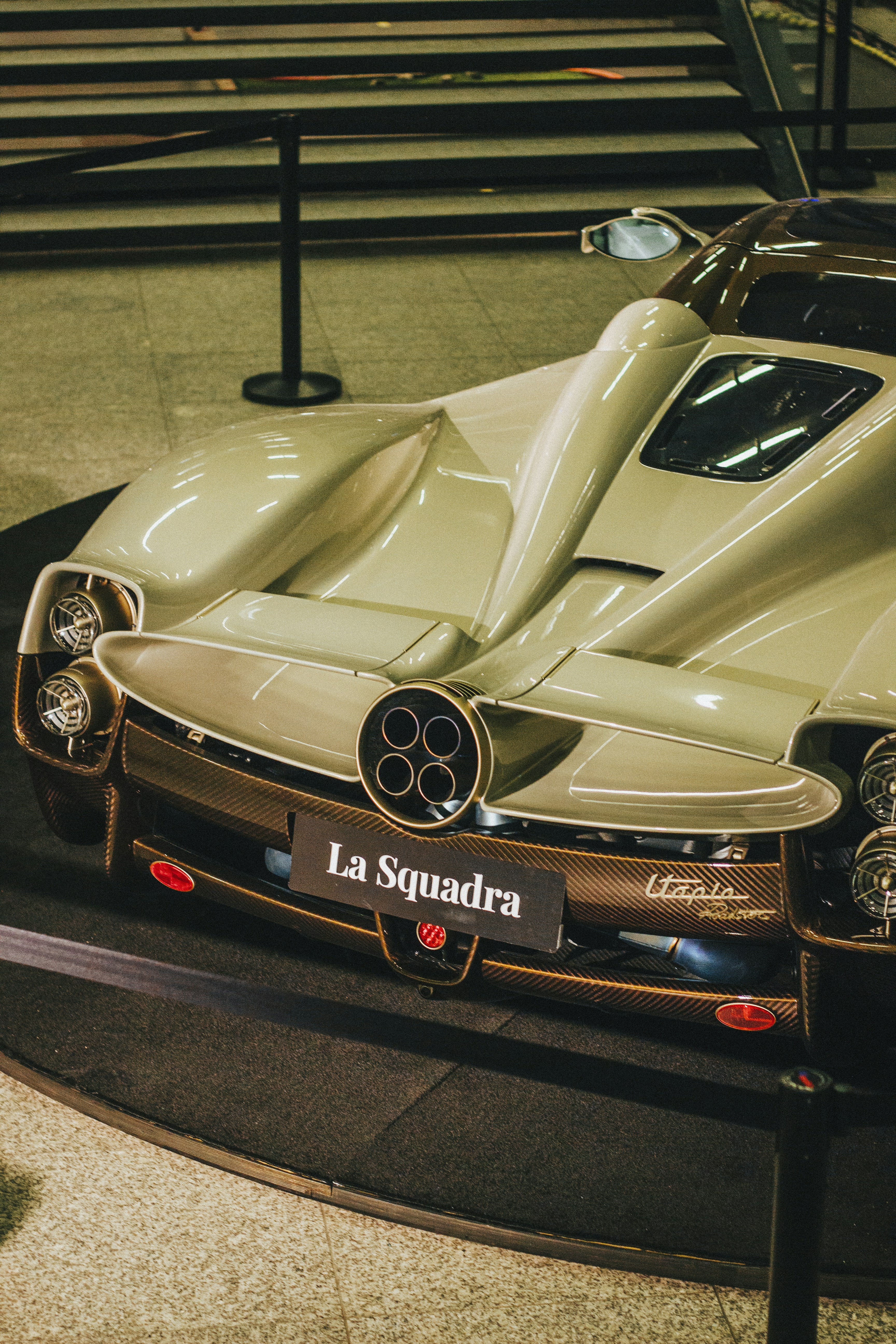 La Squadra at Rest: Vintage Italian Power in a Museum Display