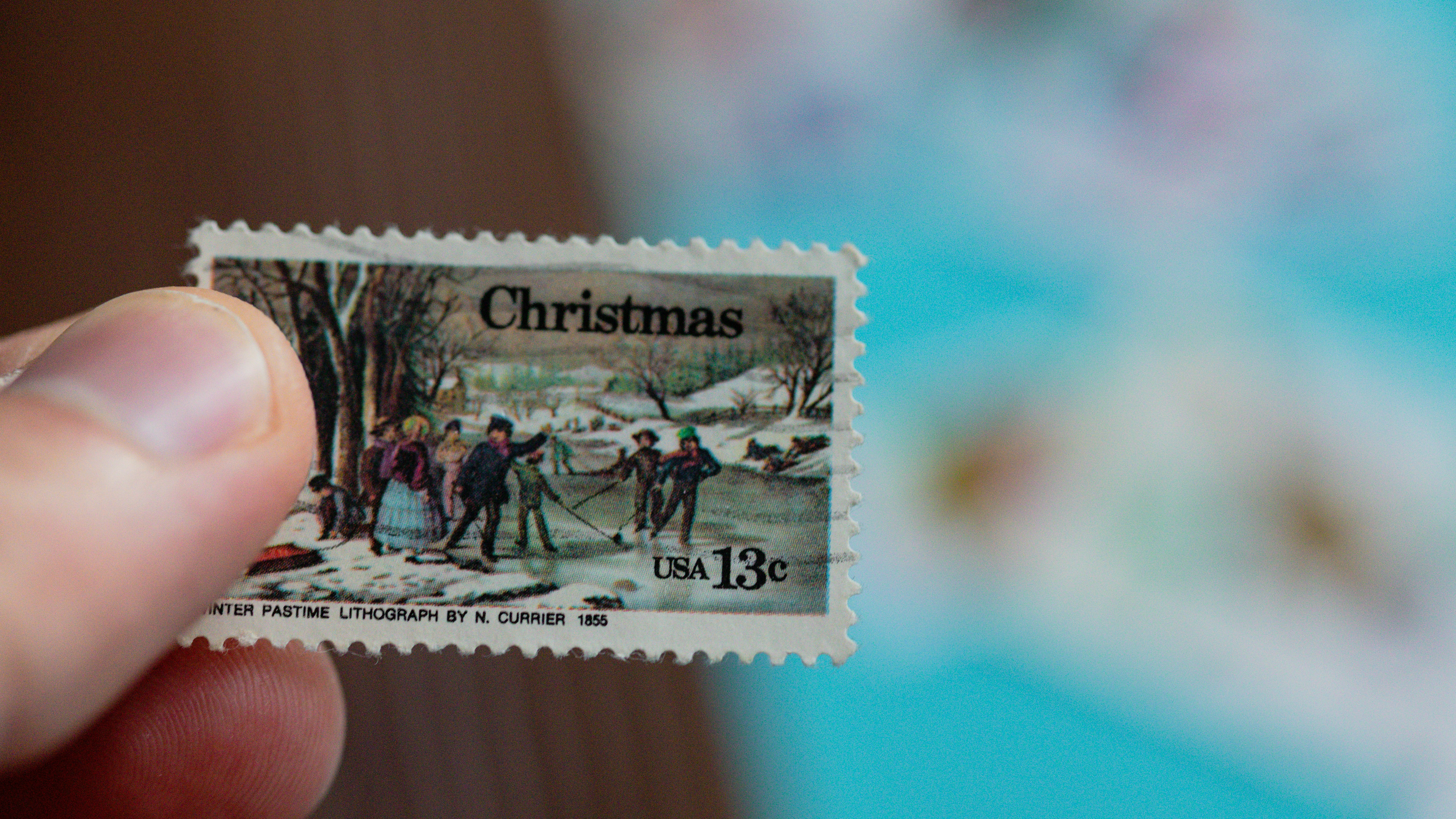 Tiny Christmas: A Hand-Held Stamp of Winter Joy