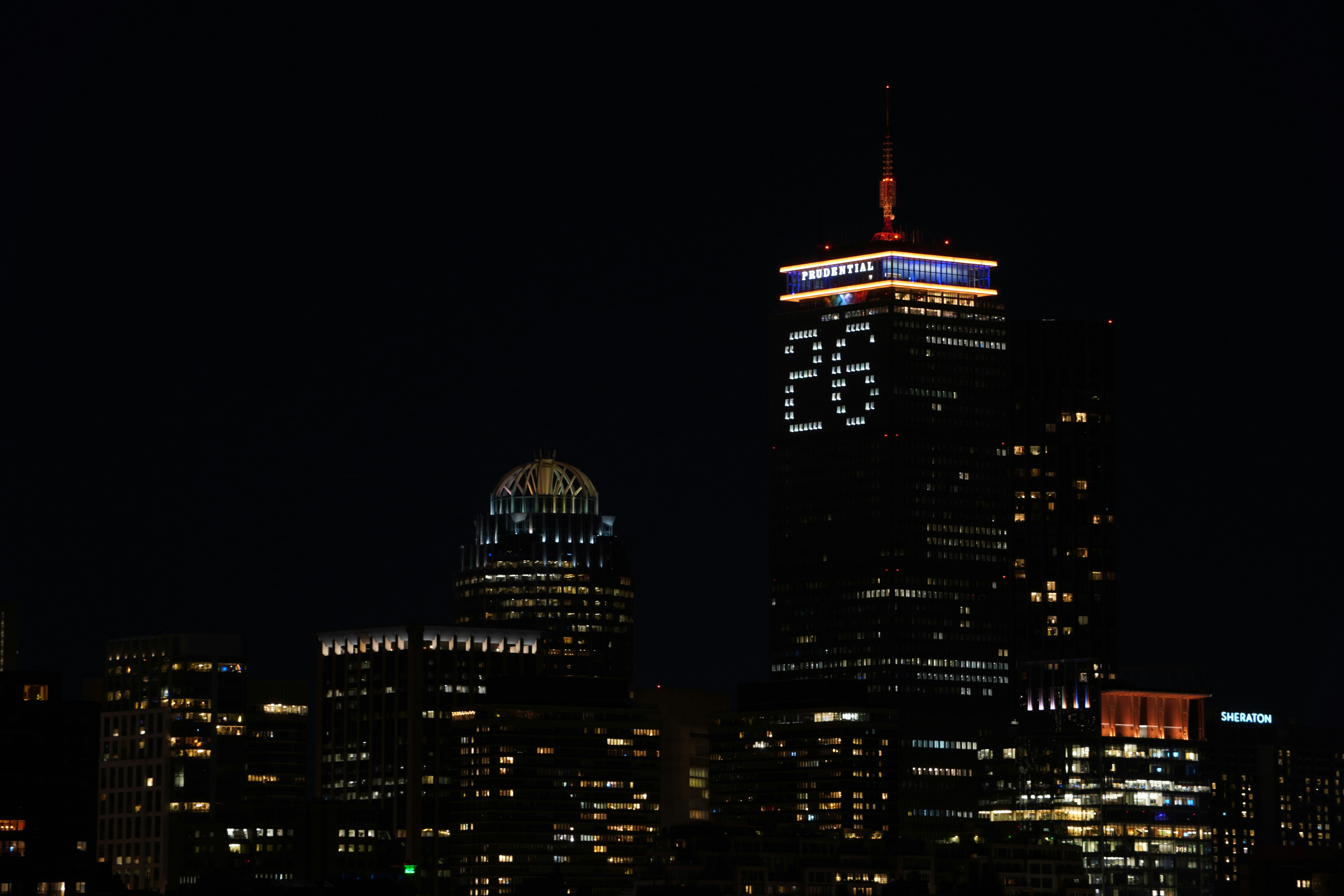 Prudential on New Year's Eve.