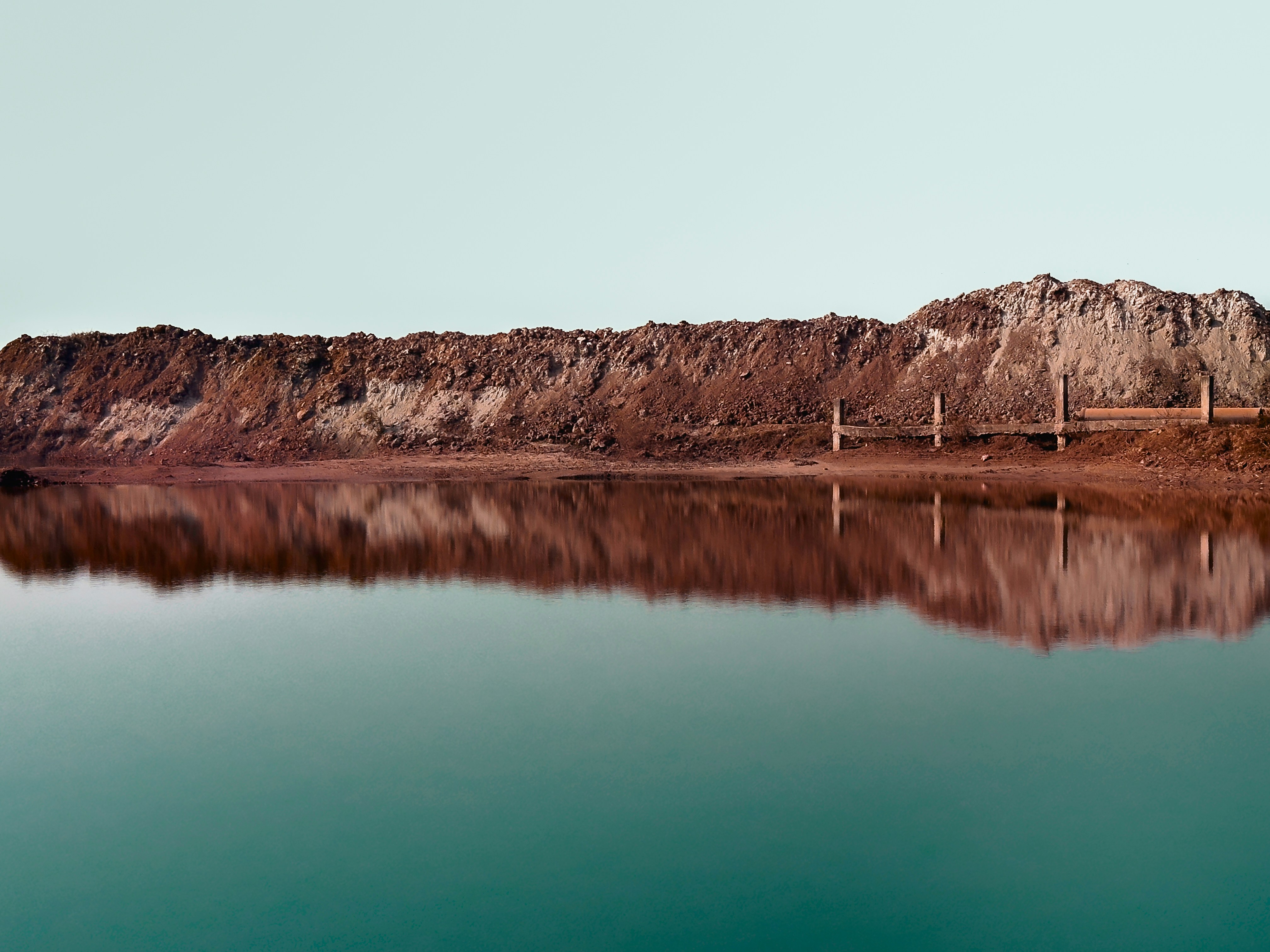 Mirror Ridge: Calm Creek Reflects a Silent Crest