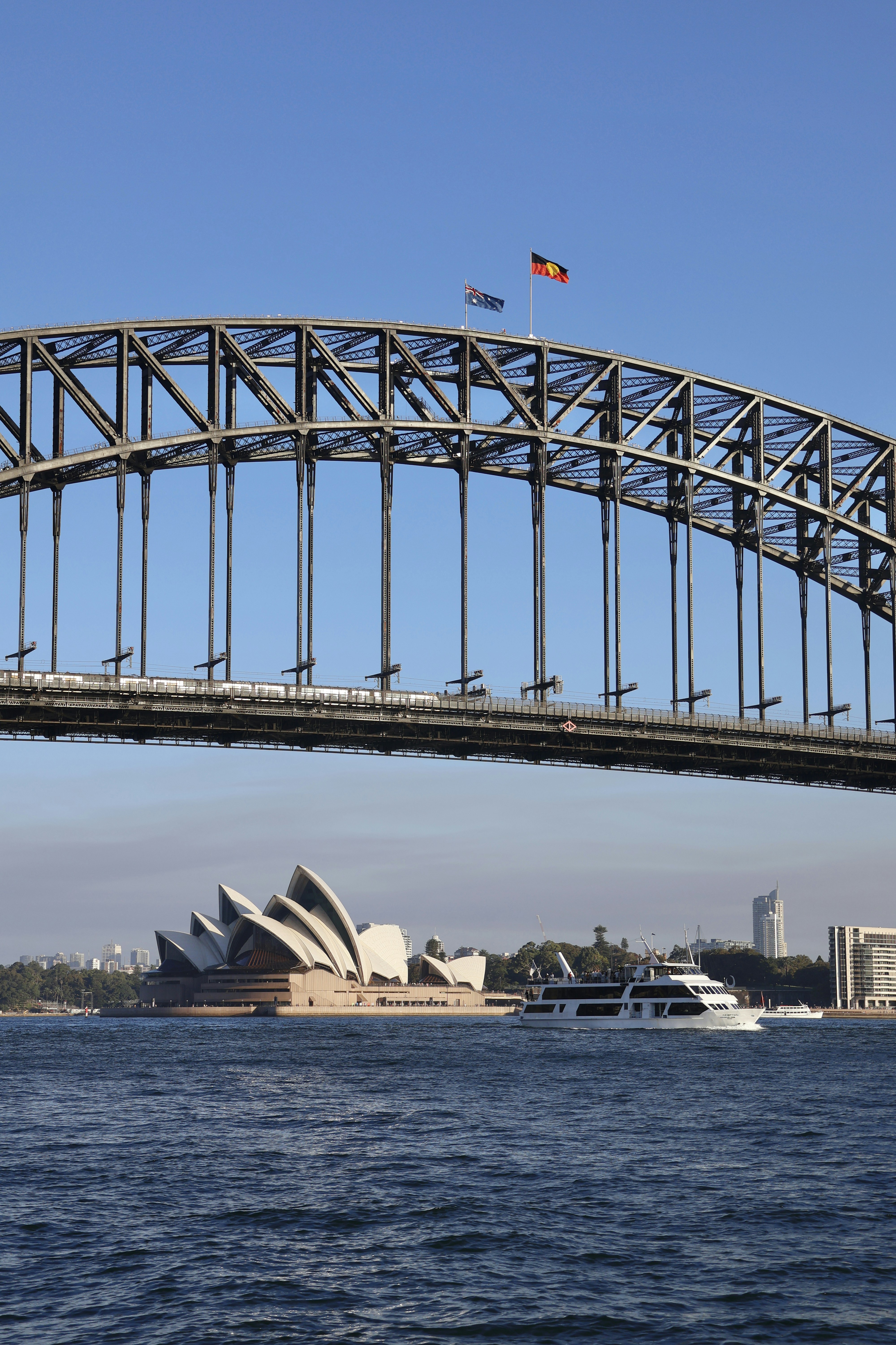 Across the Harbour: Sydney Opera House under the Iron Arc