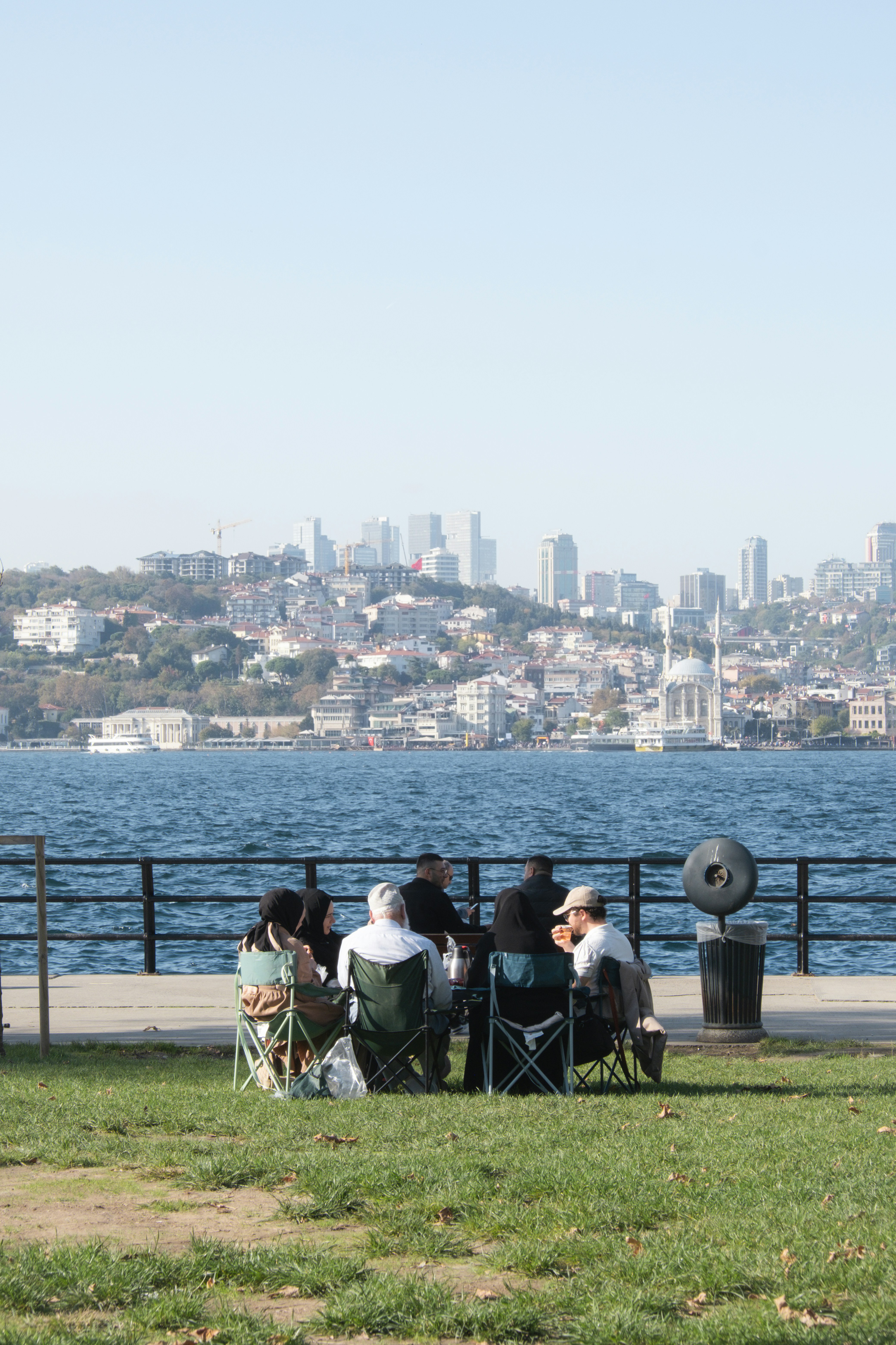 Seaside Friends: A Quiet Outing by the Bay