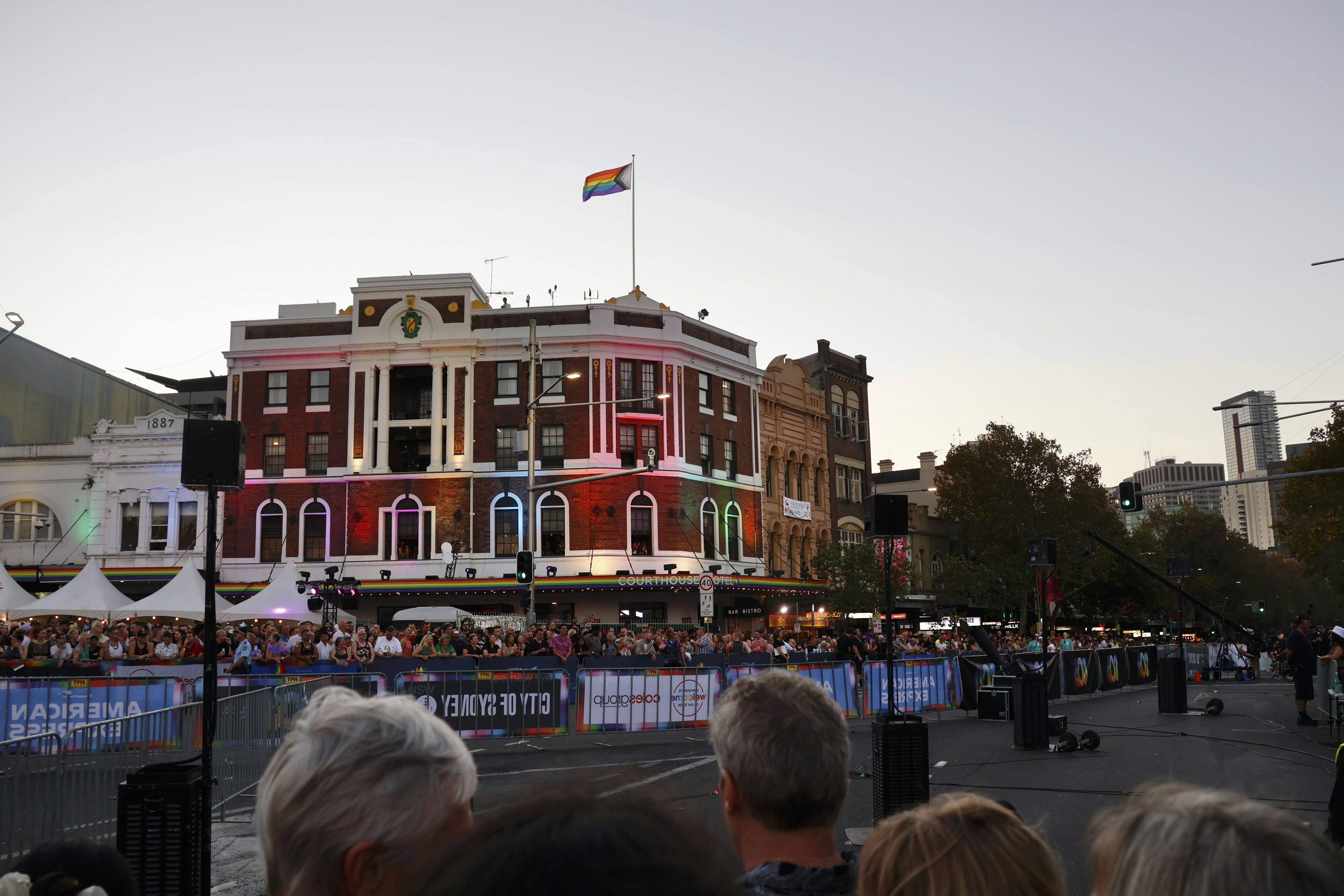 Sunset Soirée at the Historic Block