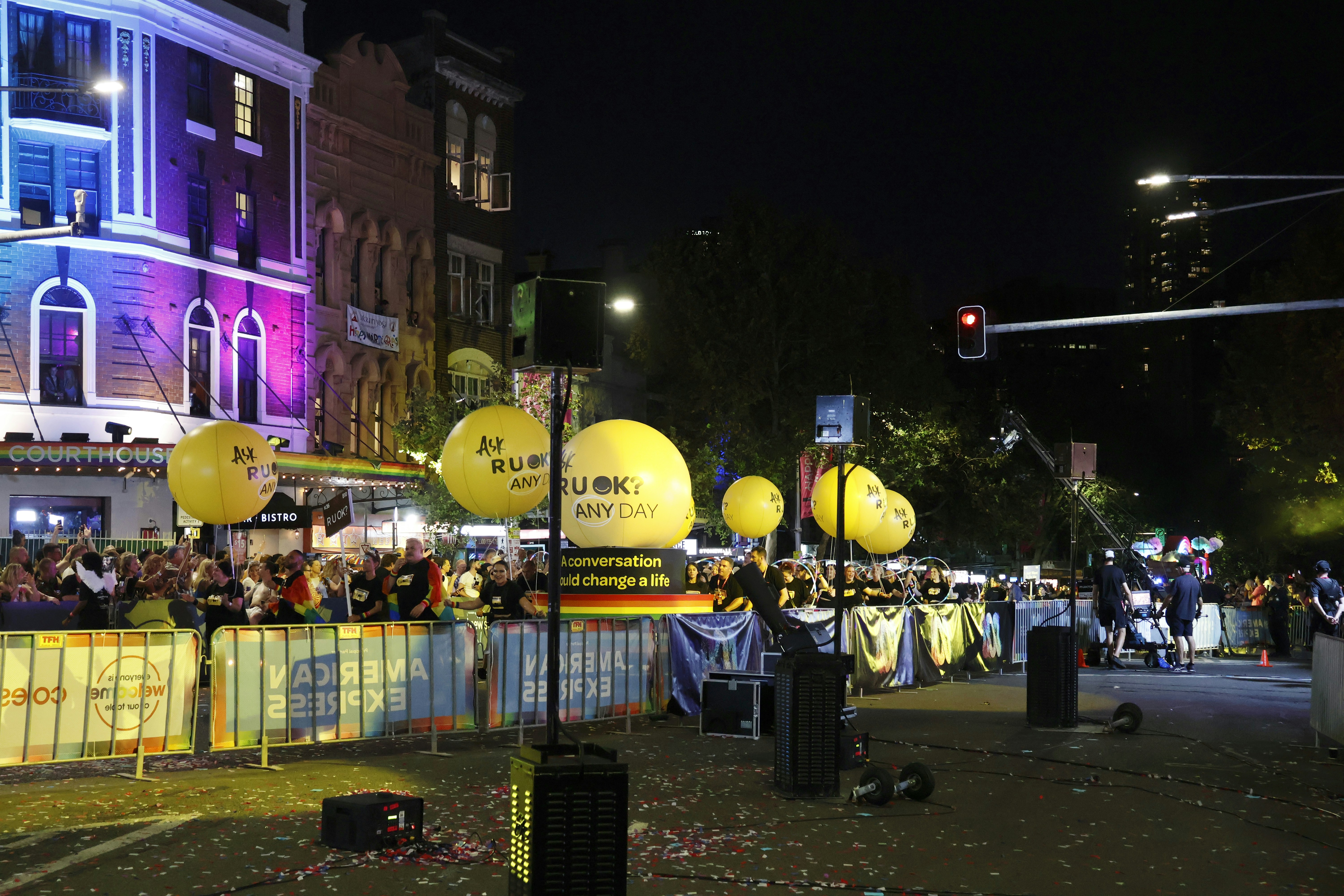 Night Street Fest Under Neon Facades