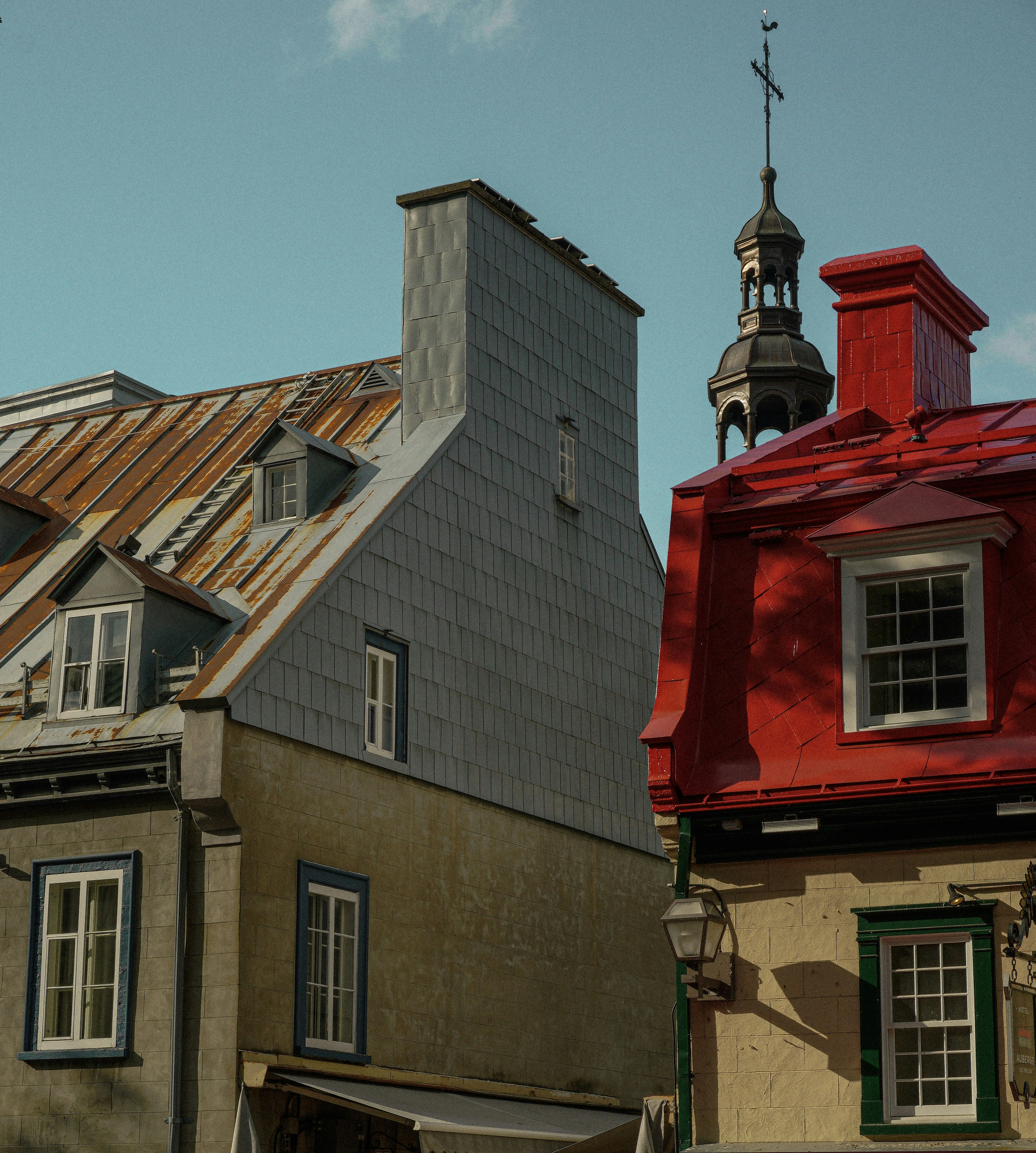 Quebec City's old streets and architectural beauty