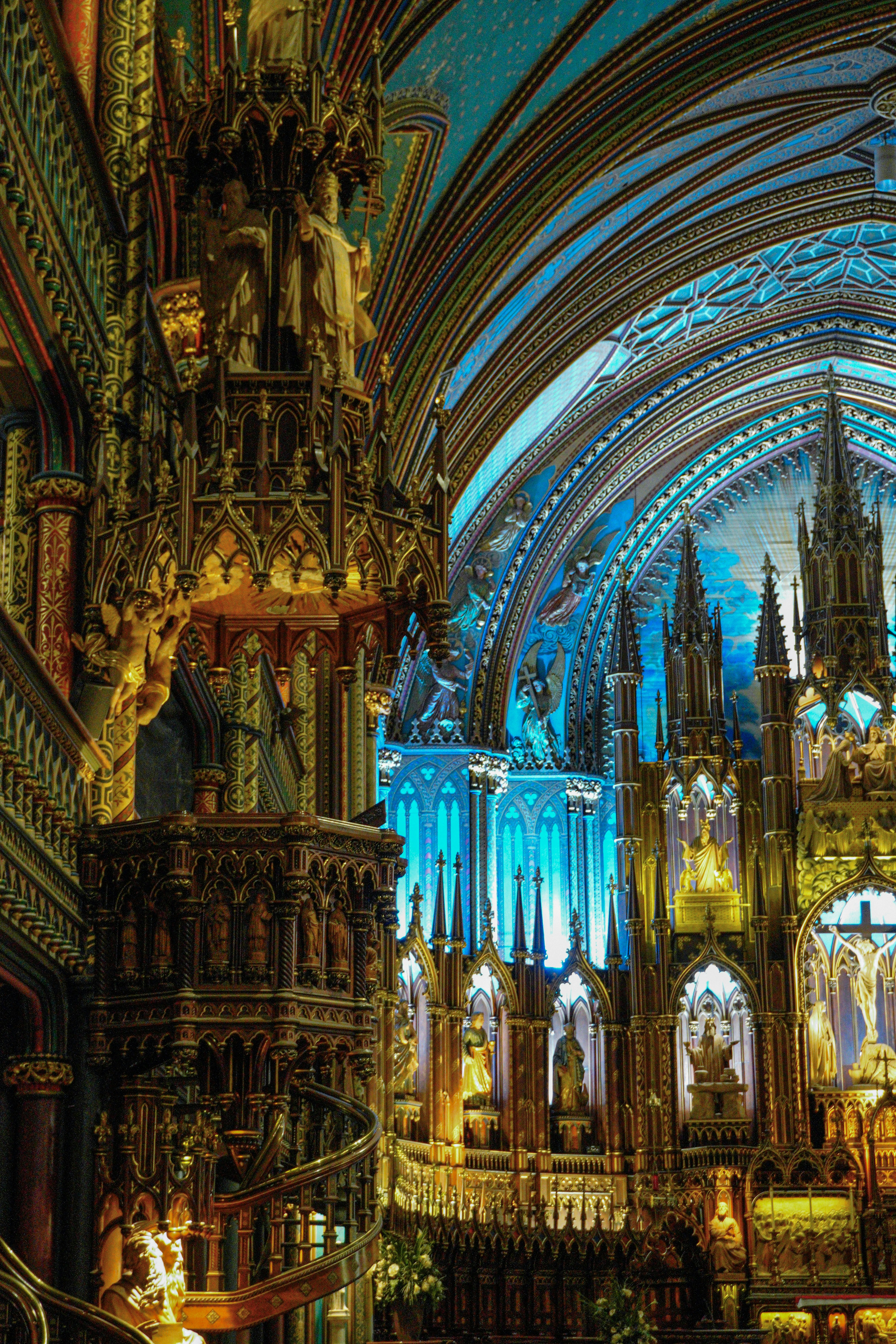 Gilded Arcades of Sacred Light