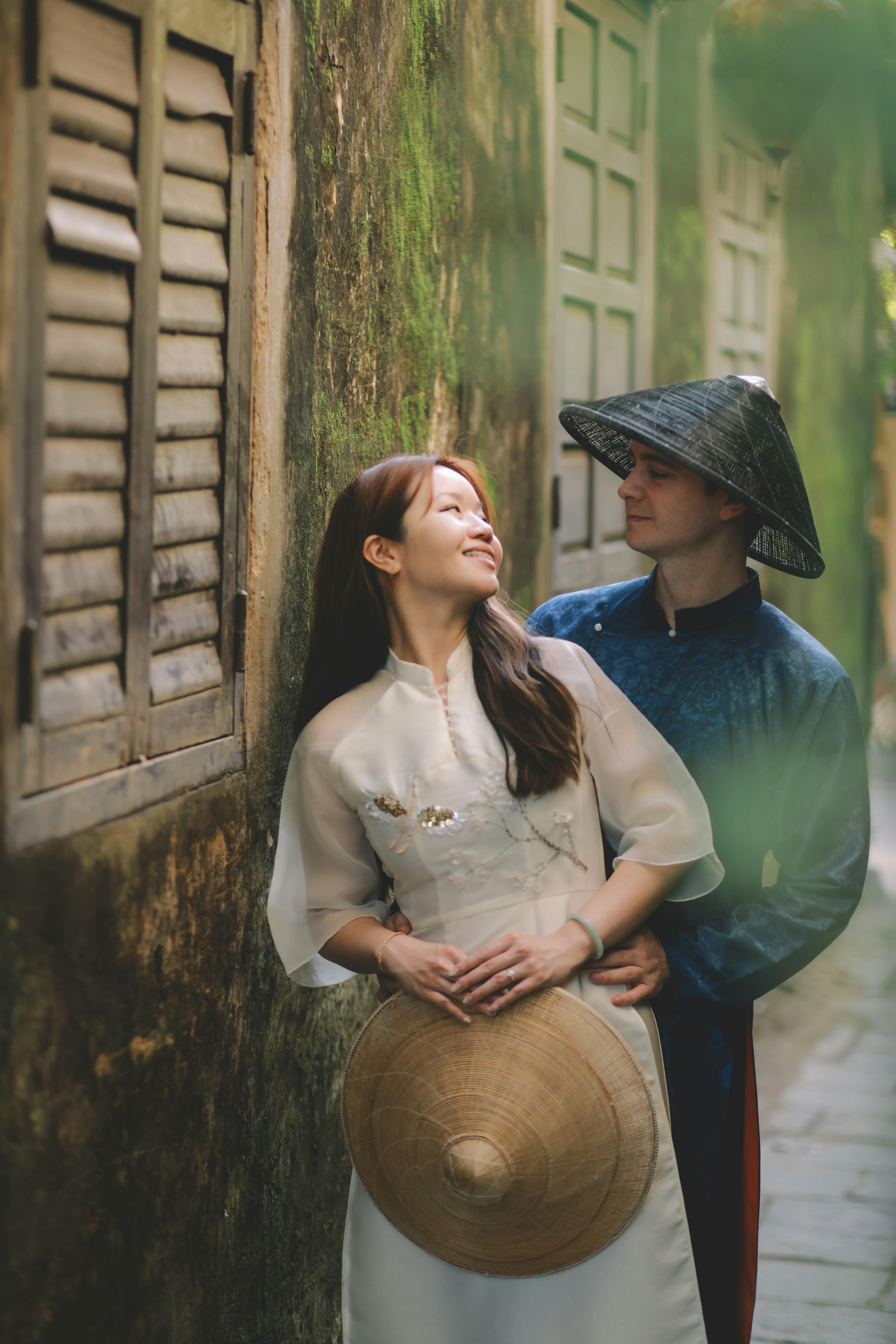 Whispers Along Mossy Walls