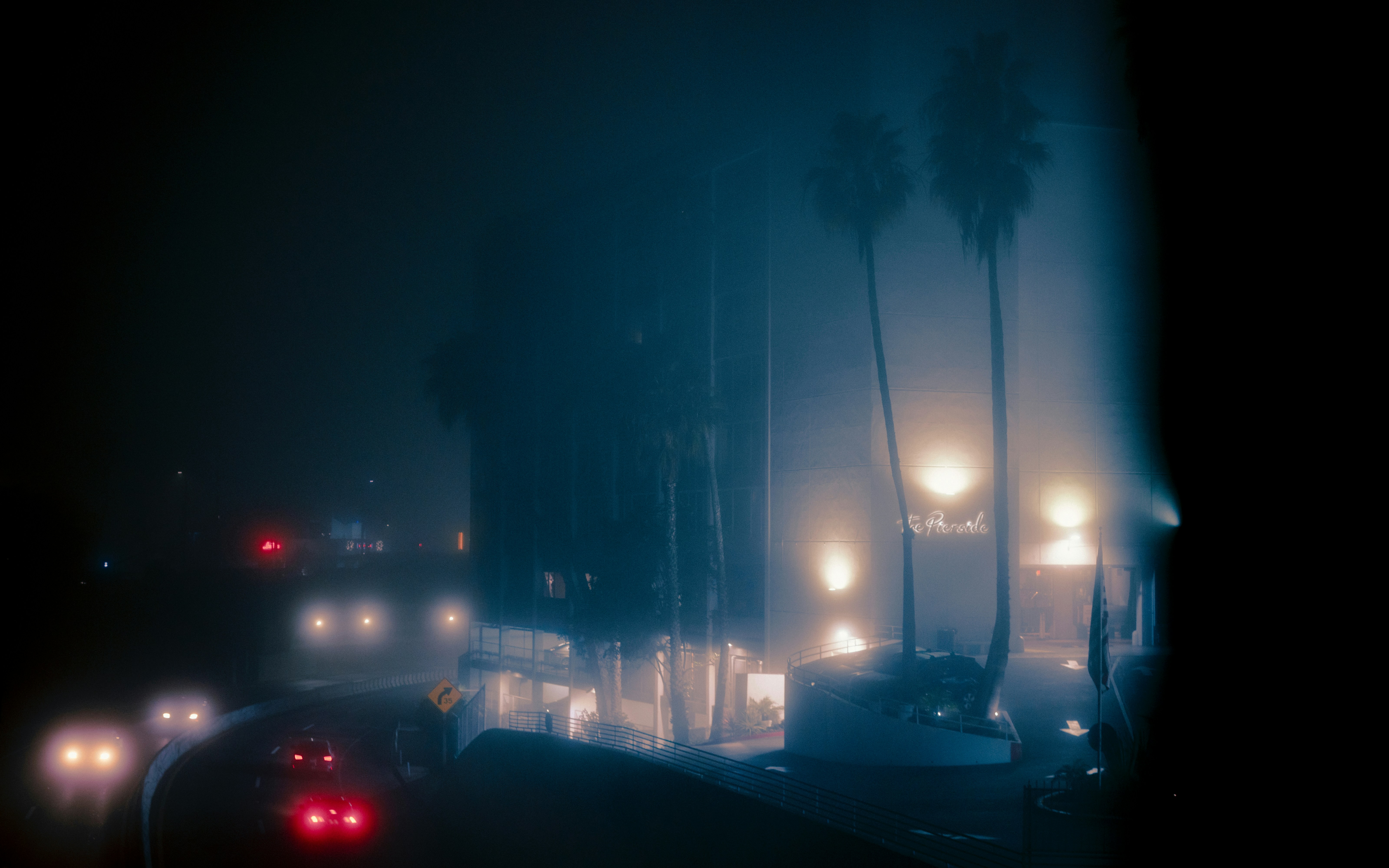 Blue Nightfall at the Marina