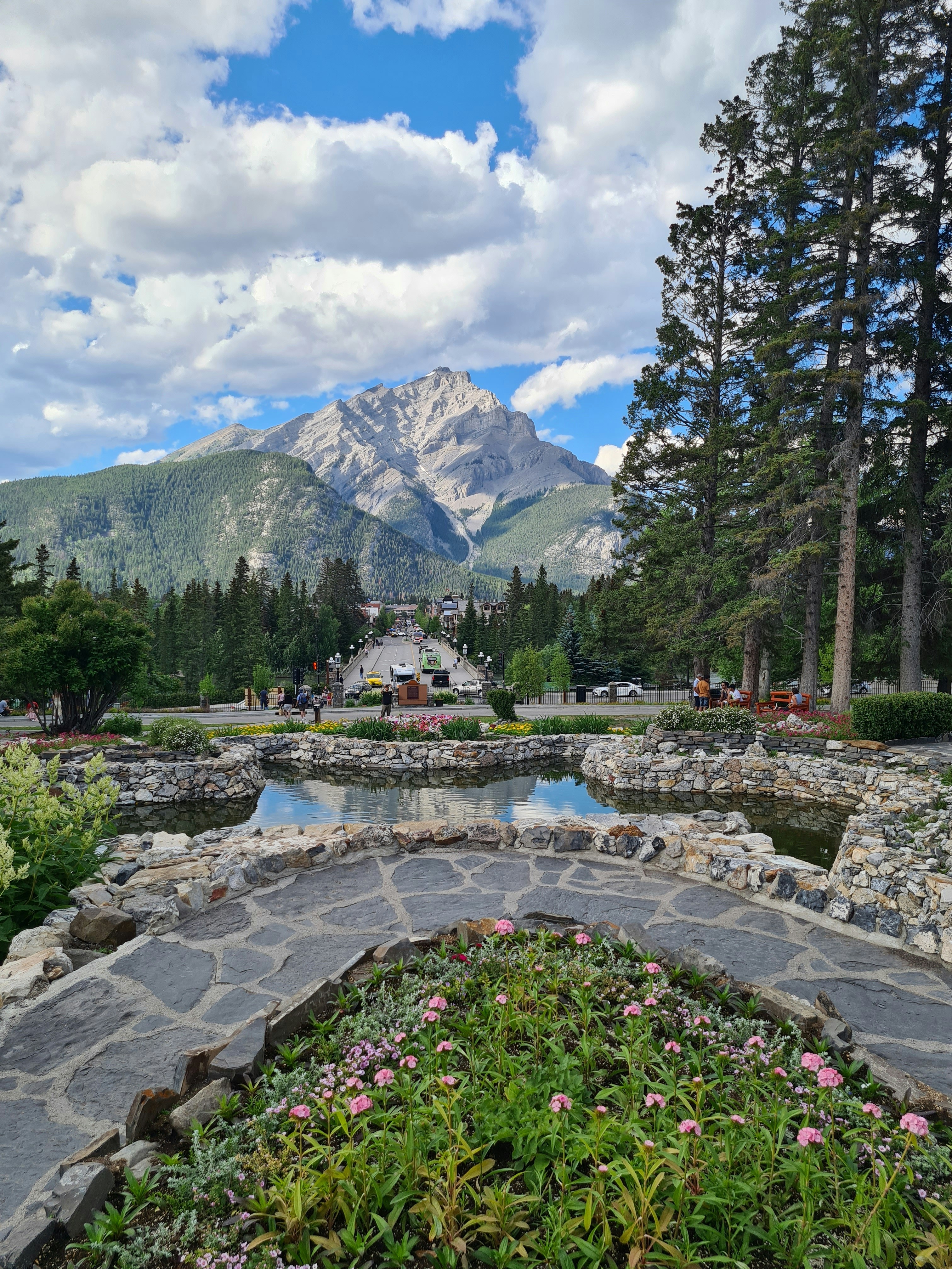 Stone Garden toward the Ice-Gilded Peaks