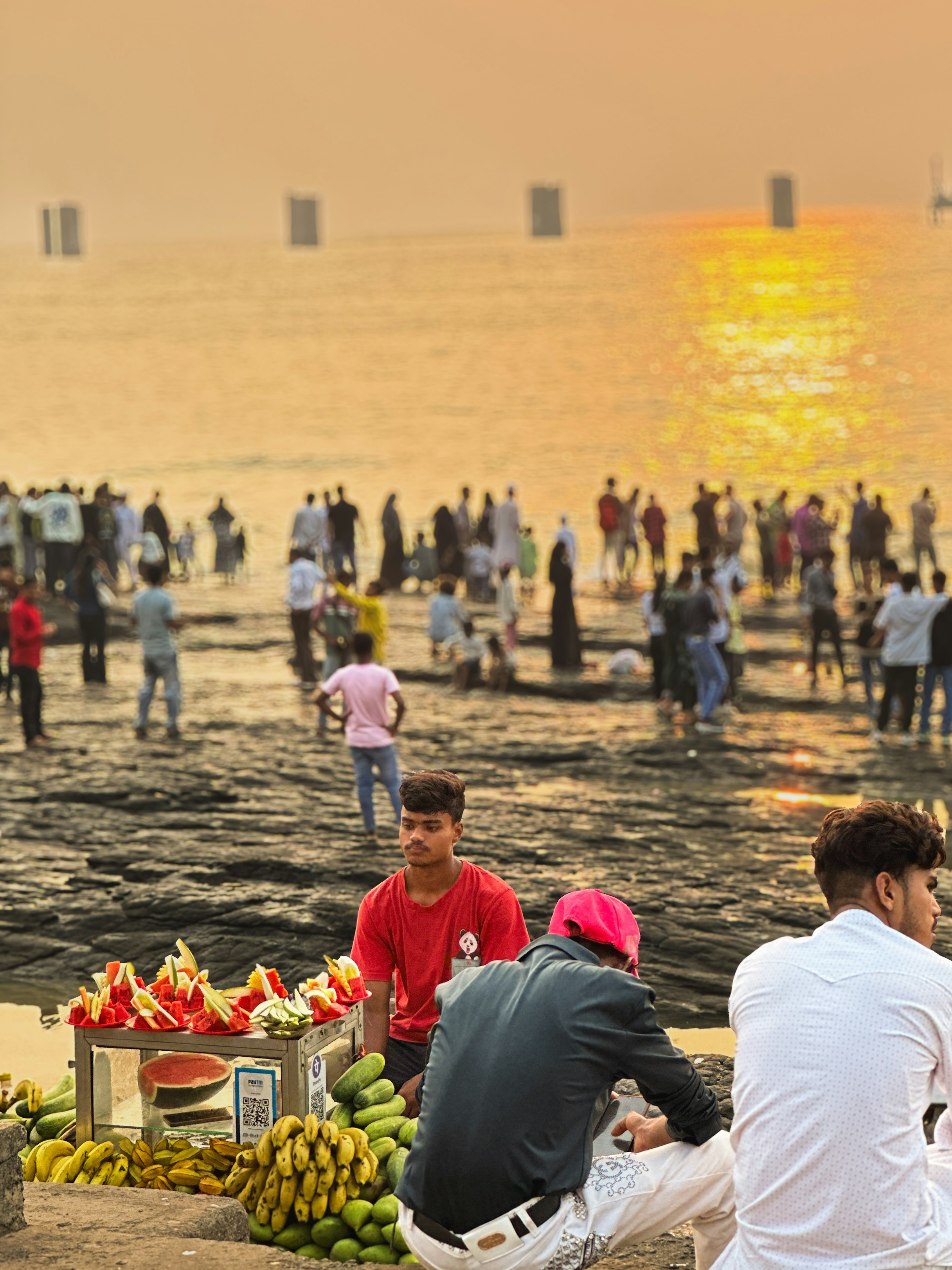 Golden Hour by the Vendor's Stand