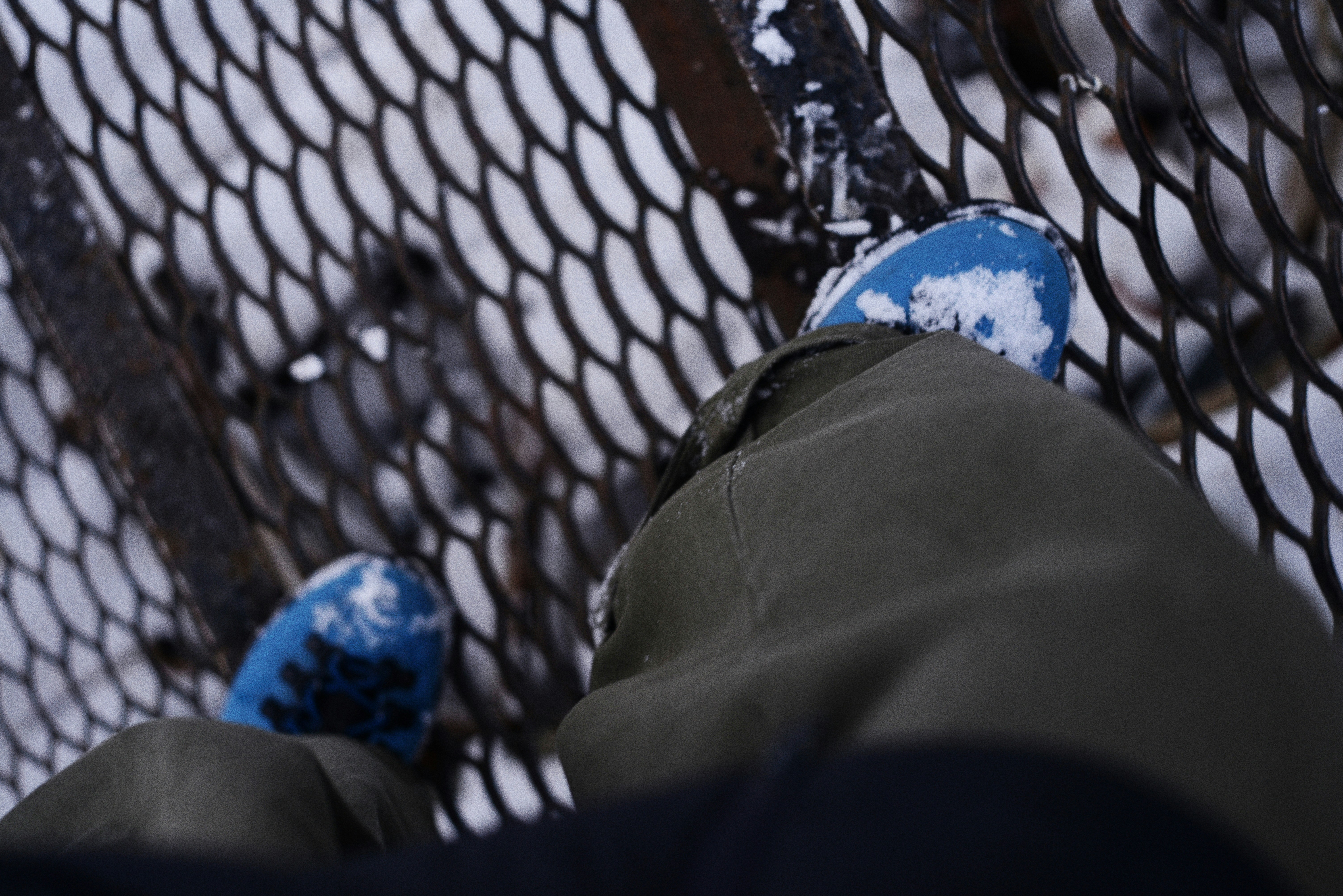 Blue-Soled Ascent: A Descent onto Winter Grate