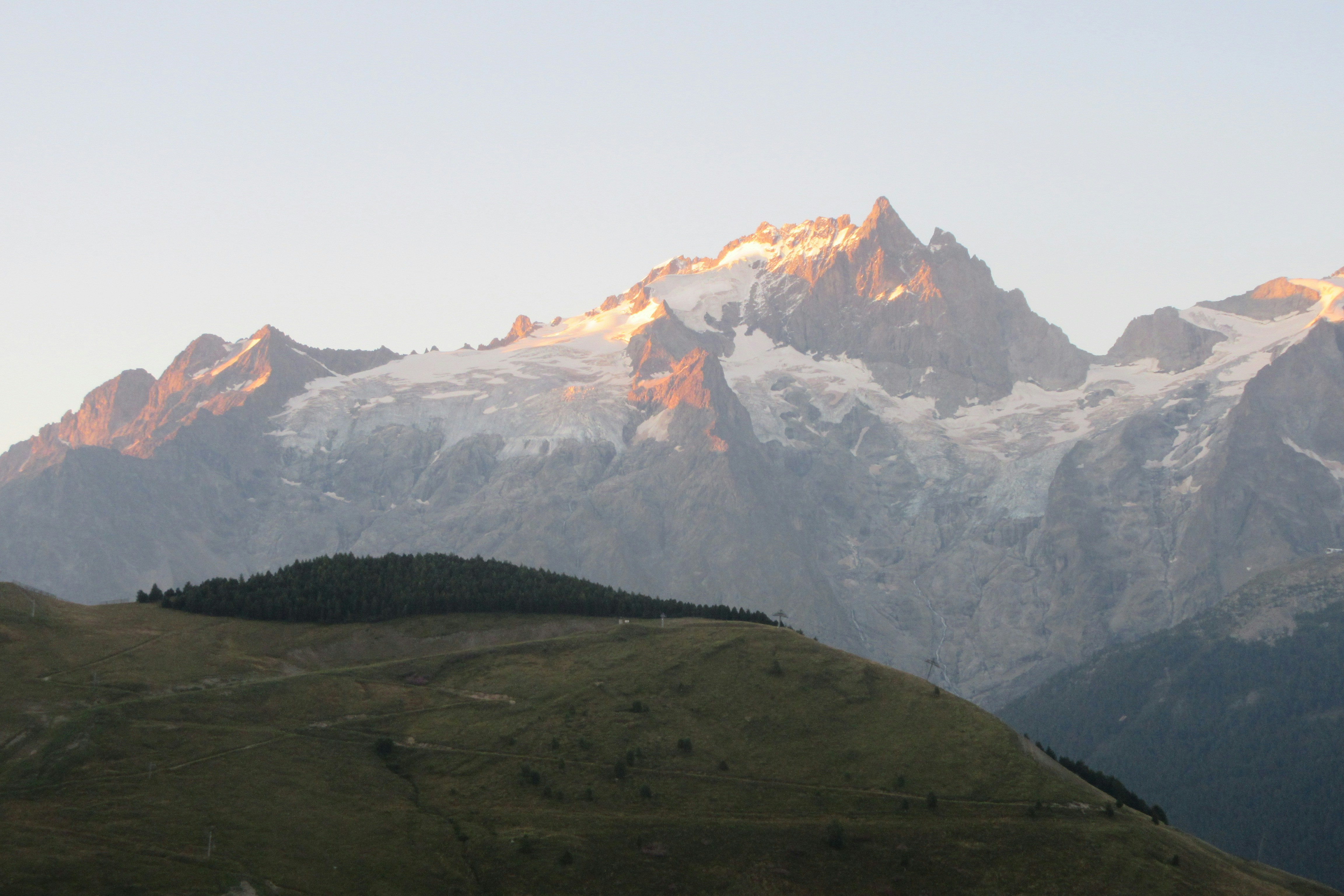 Pic de la Meije et Glacier de la Meije