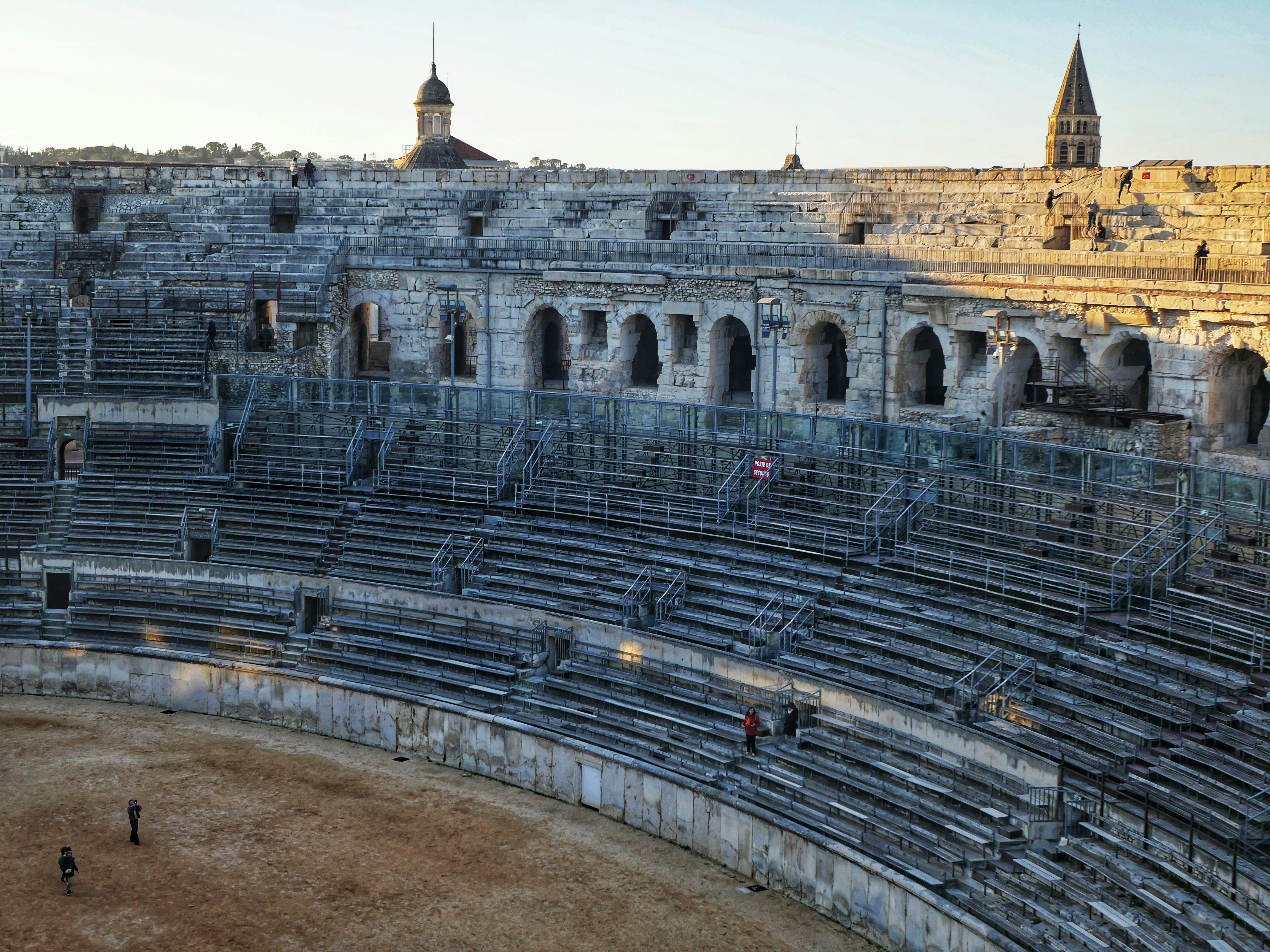 Ancient Arena in Late Afternoon Light