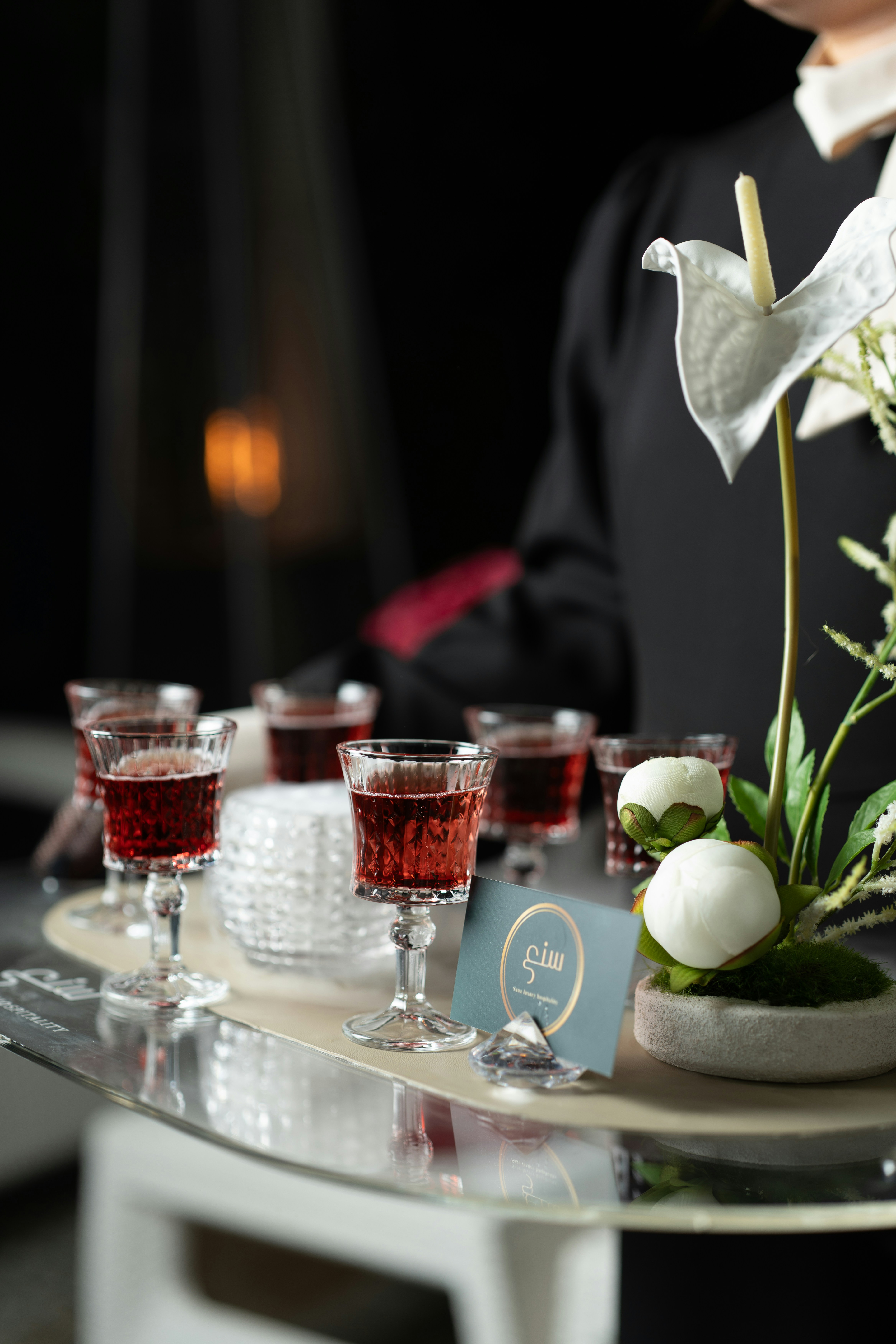 Crimson Toast: Glasses of Red with a Floral Note