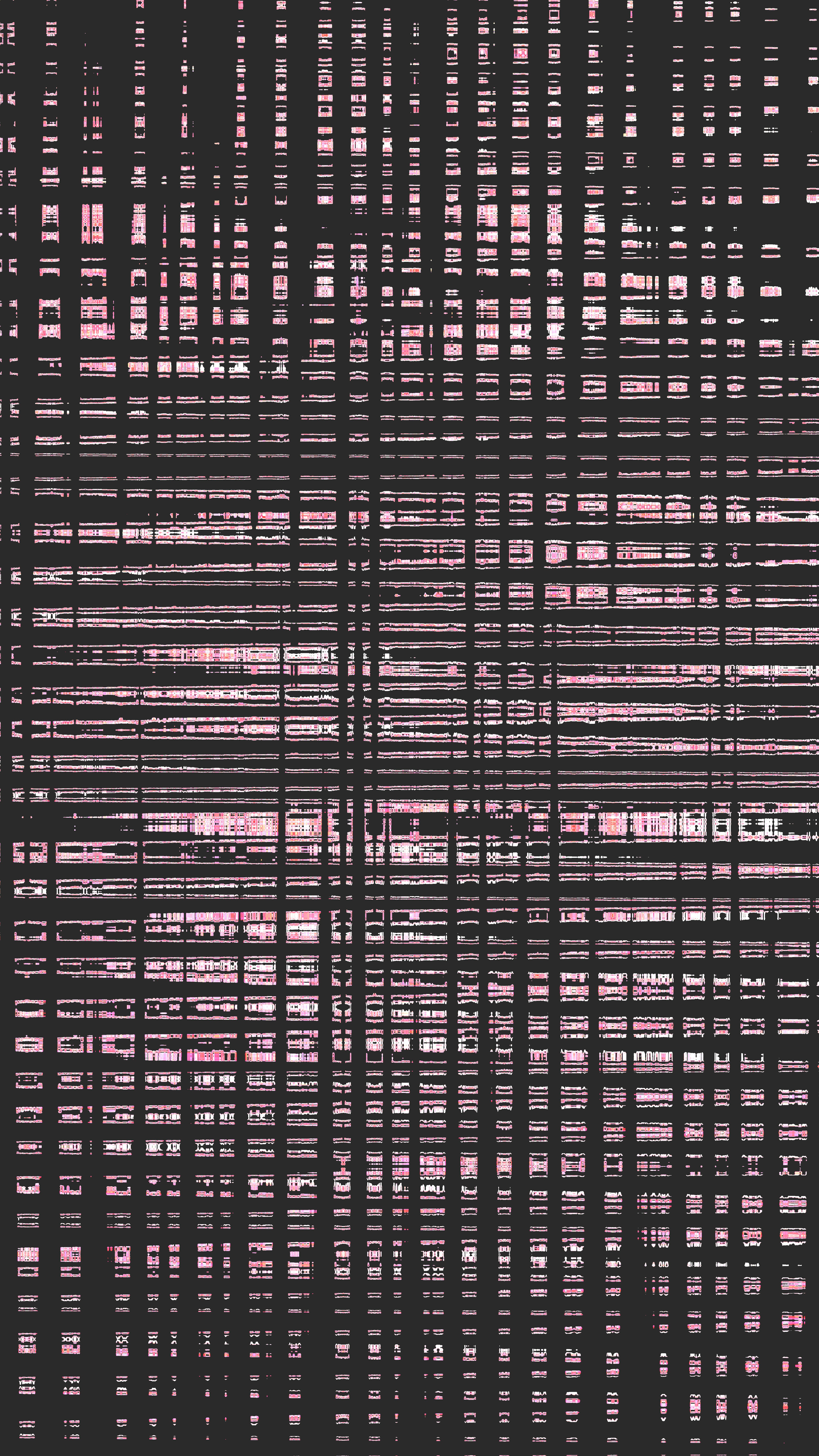 Patrón abstracto de líneas rosas y negras que se cruzan. foto – Imagen ...