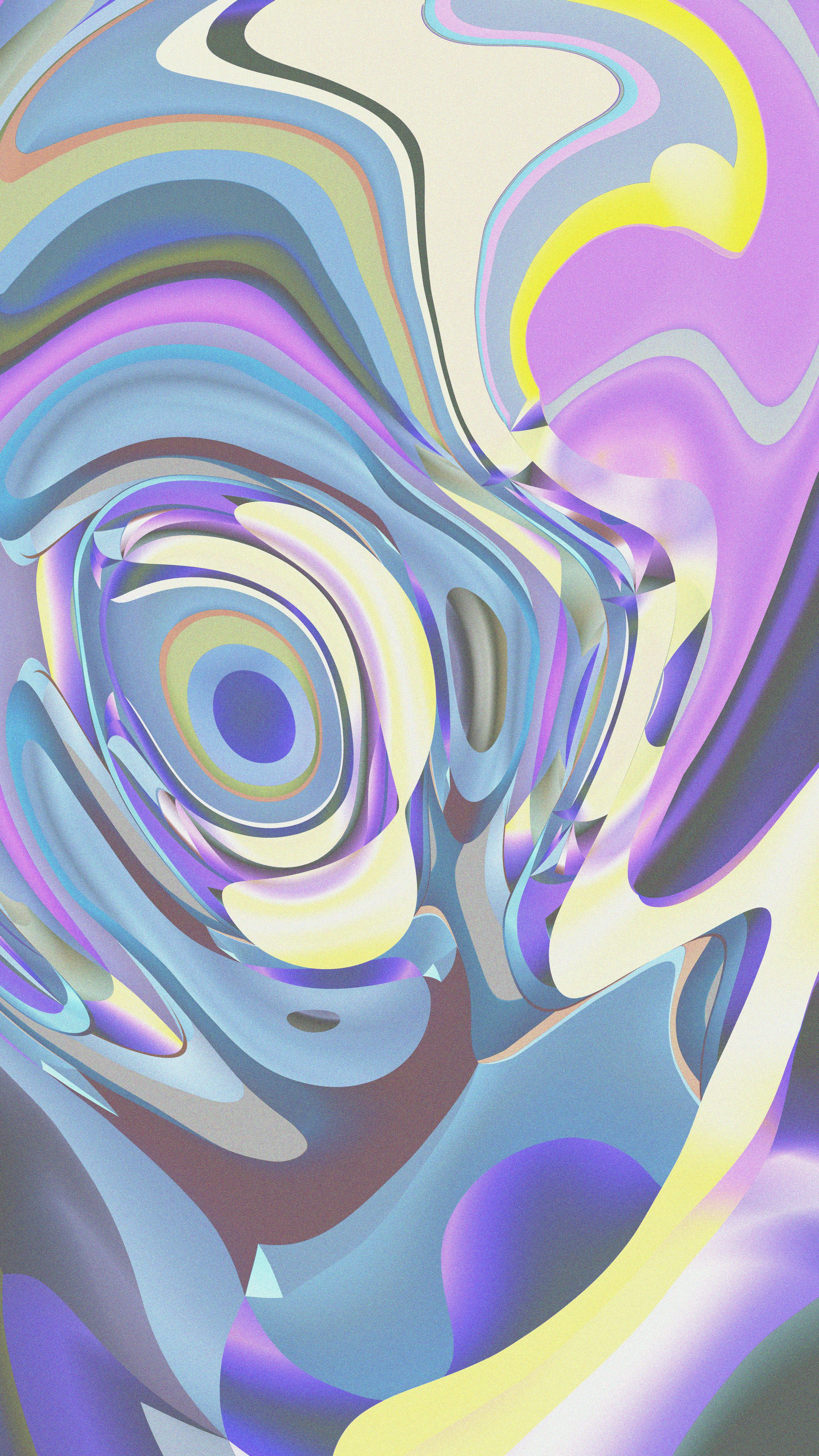 Colores abstractos y turbulentos en pastel con formas fluidas foto ...