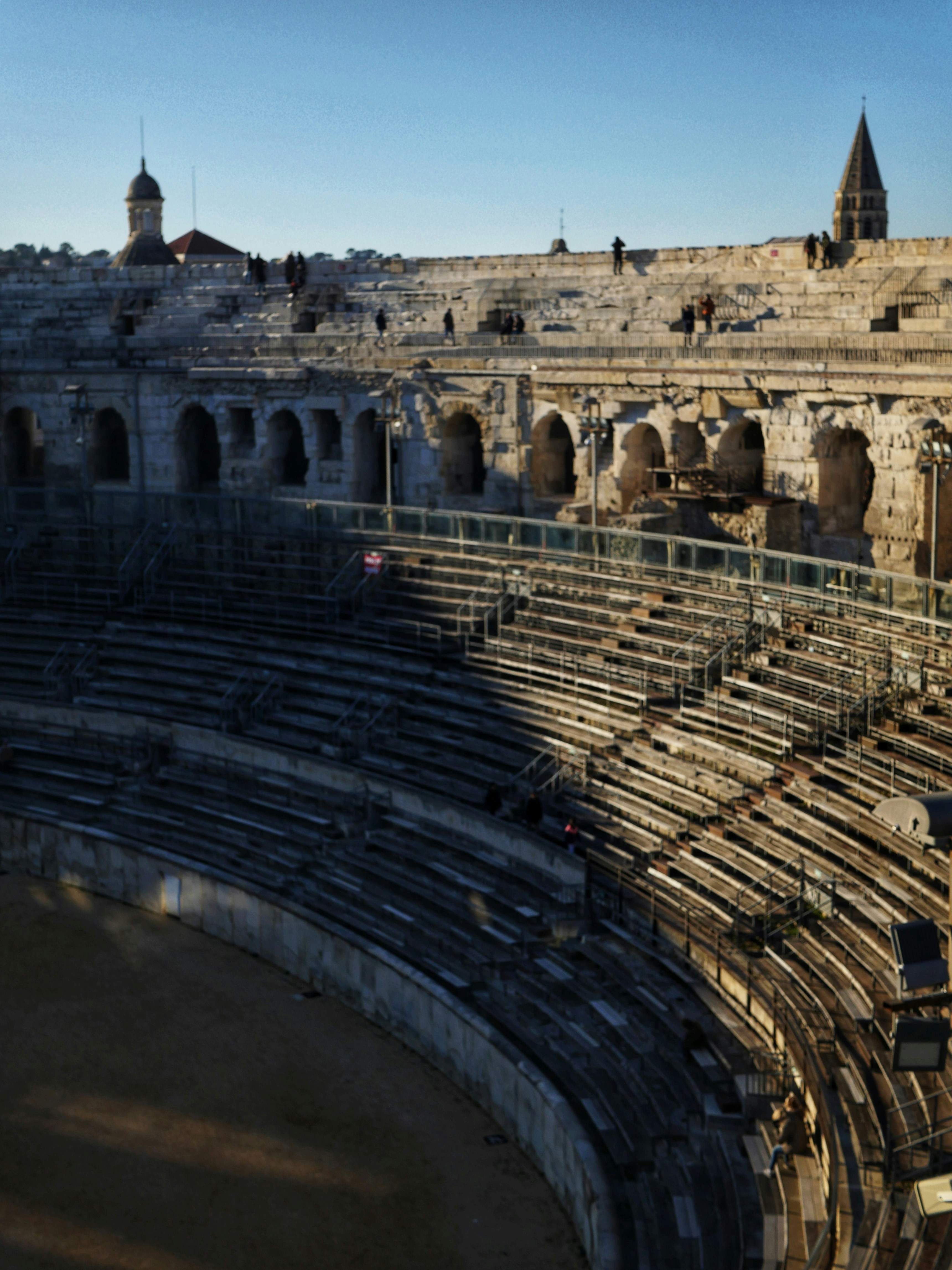 Whispering Tiers of an Ancient Arena