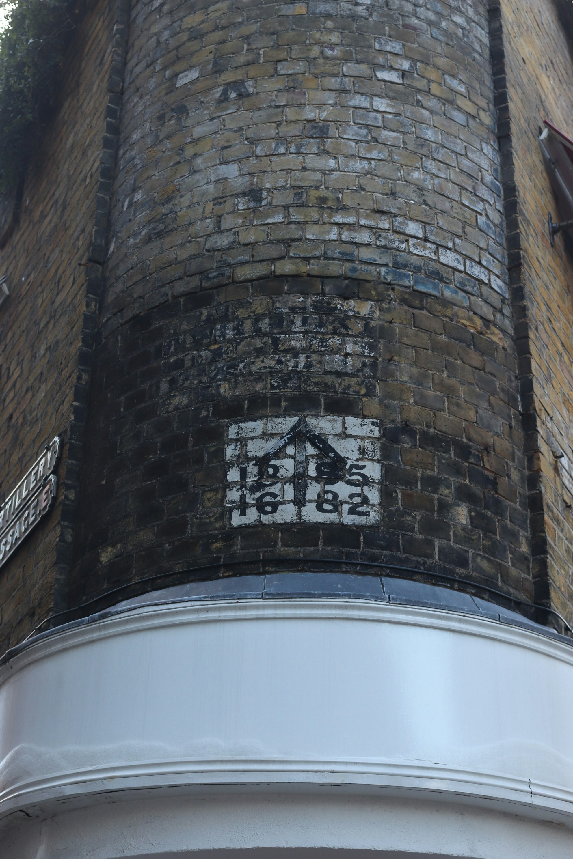 Old building corner with historical markings photo – Free Architecture ...