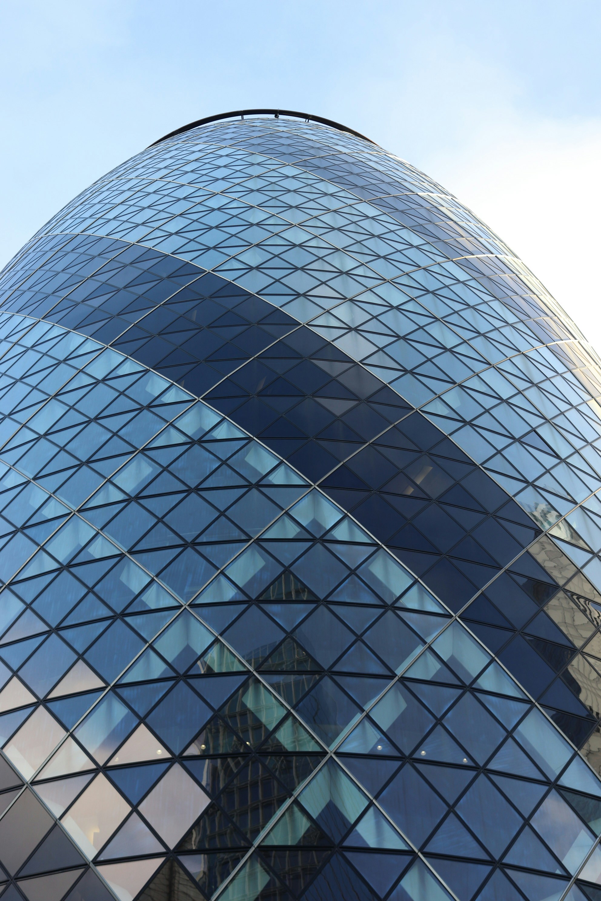 Torus of Glass: An Elliptical Facade Reflecting Sky and Buildings