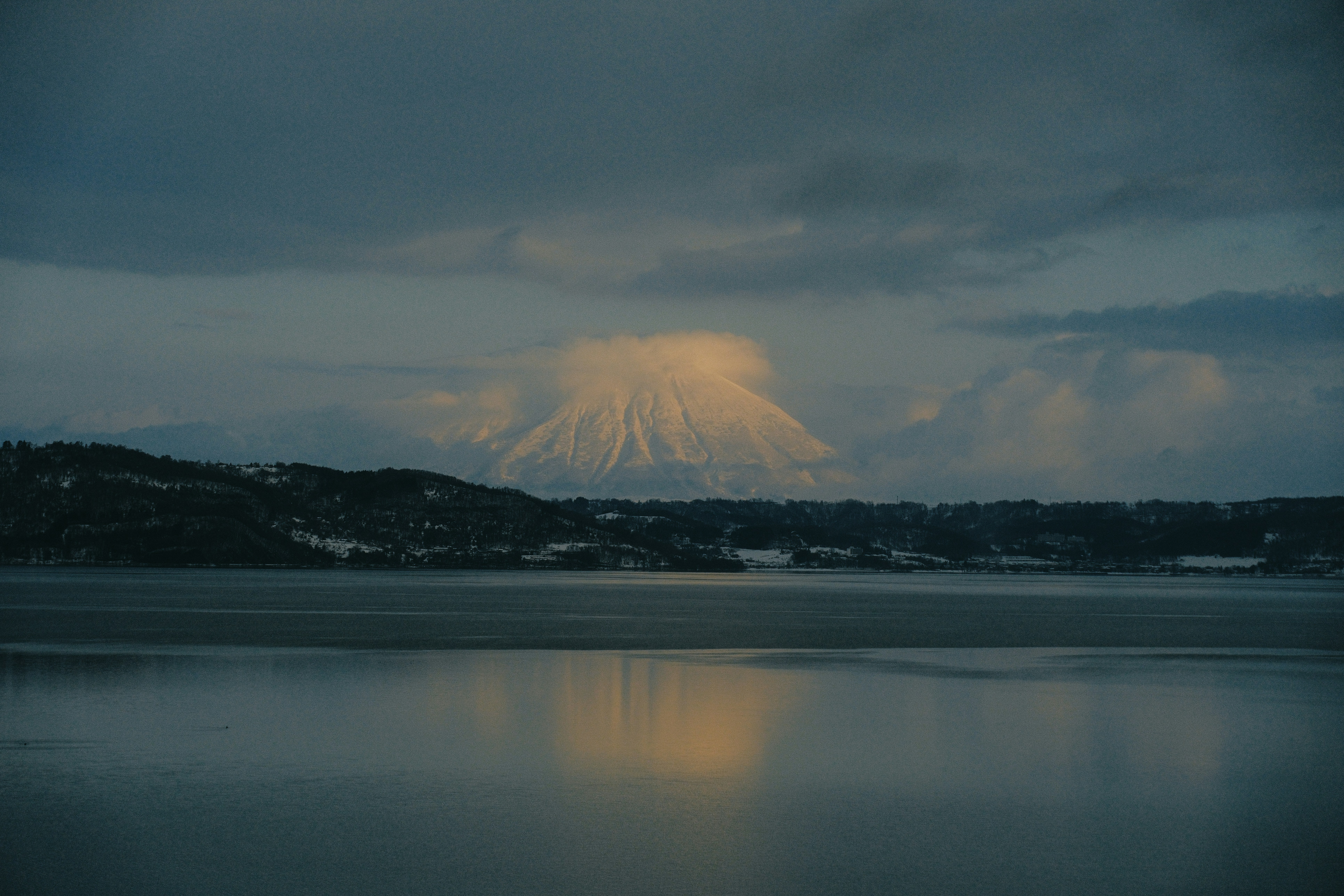 Silent Ice and a Cloud-Soft Peak