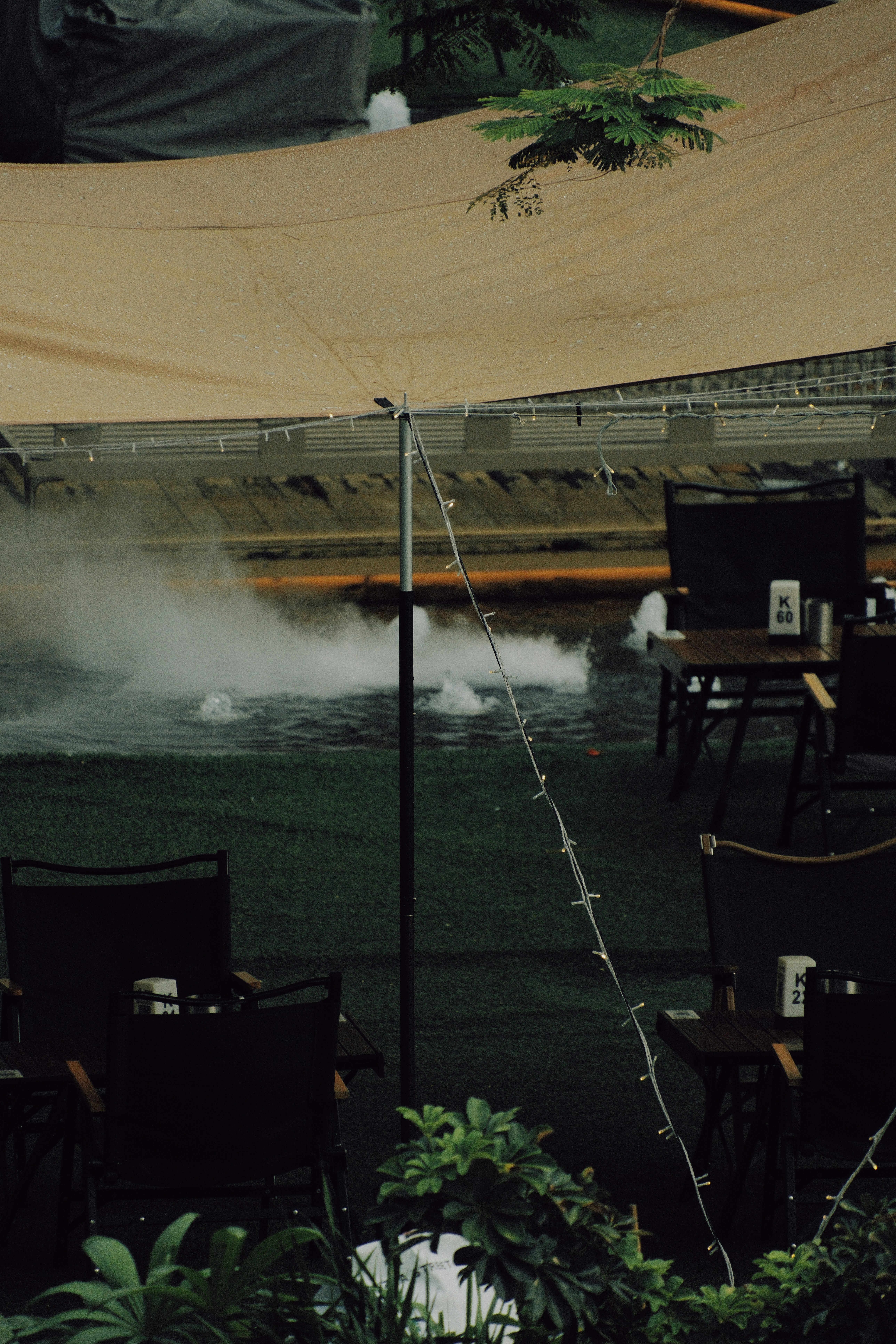 Steam on the Terrace: Quiet Dining Beneath a Canopy