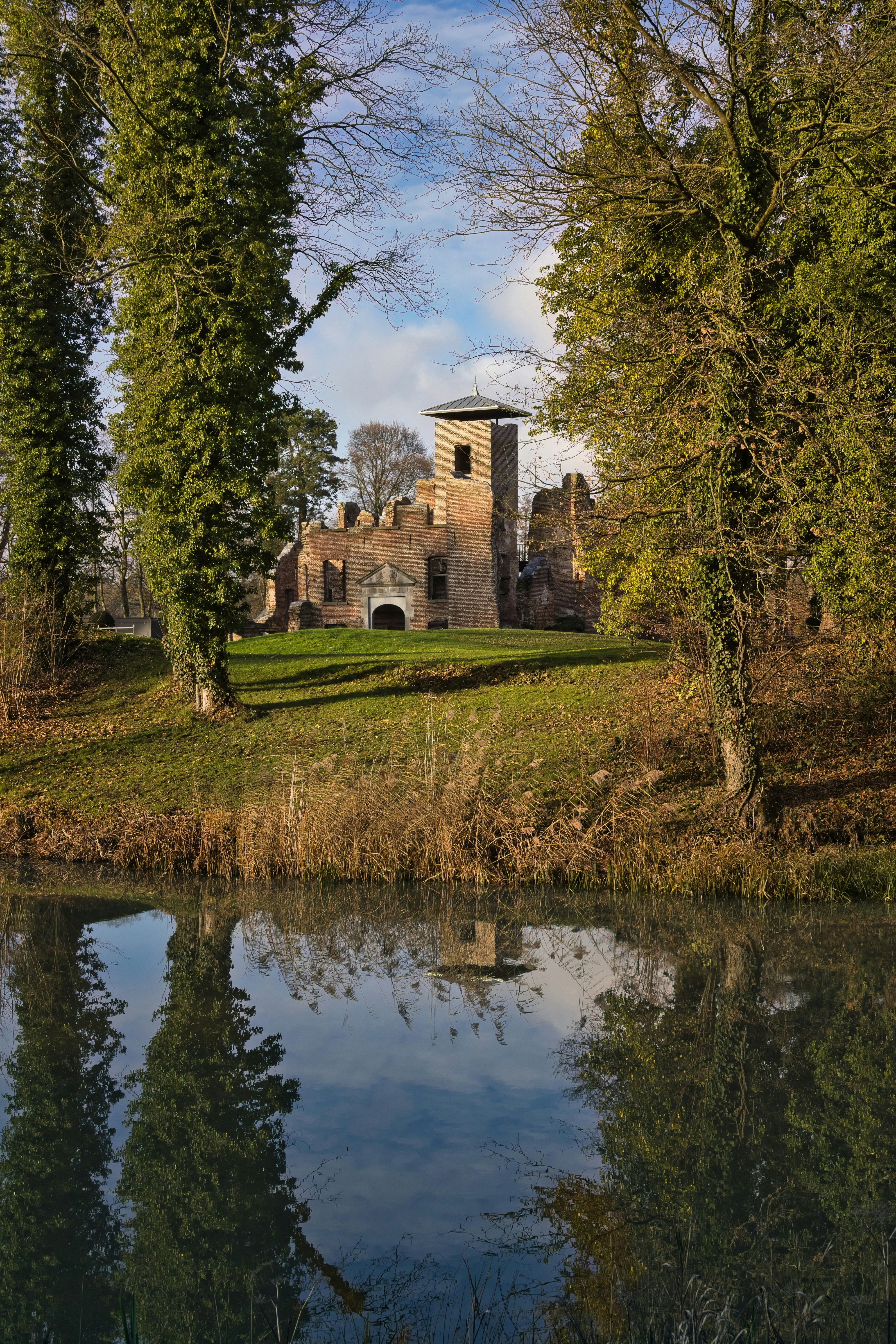 River Reflections on a Rampart-Fortress