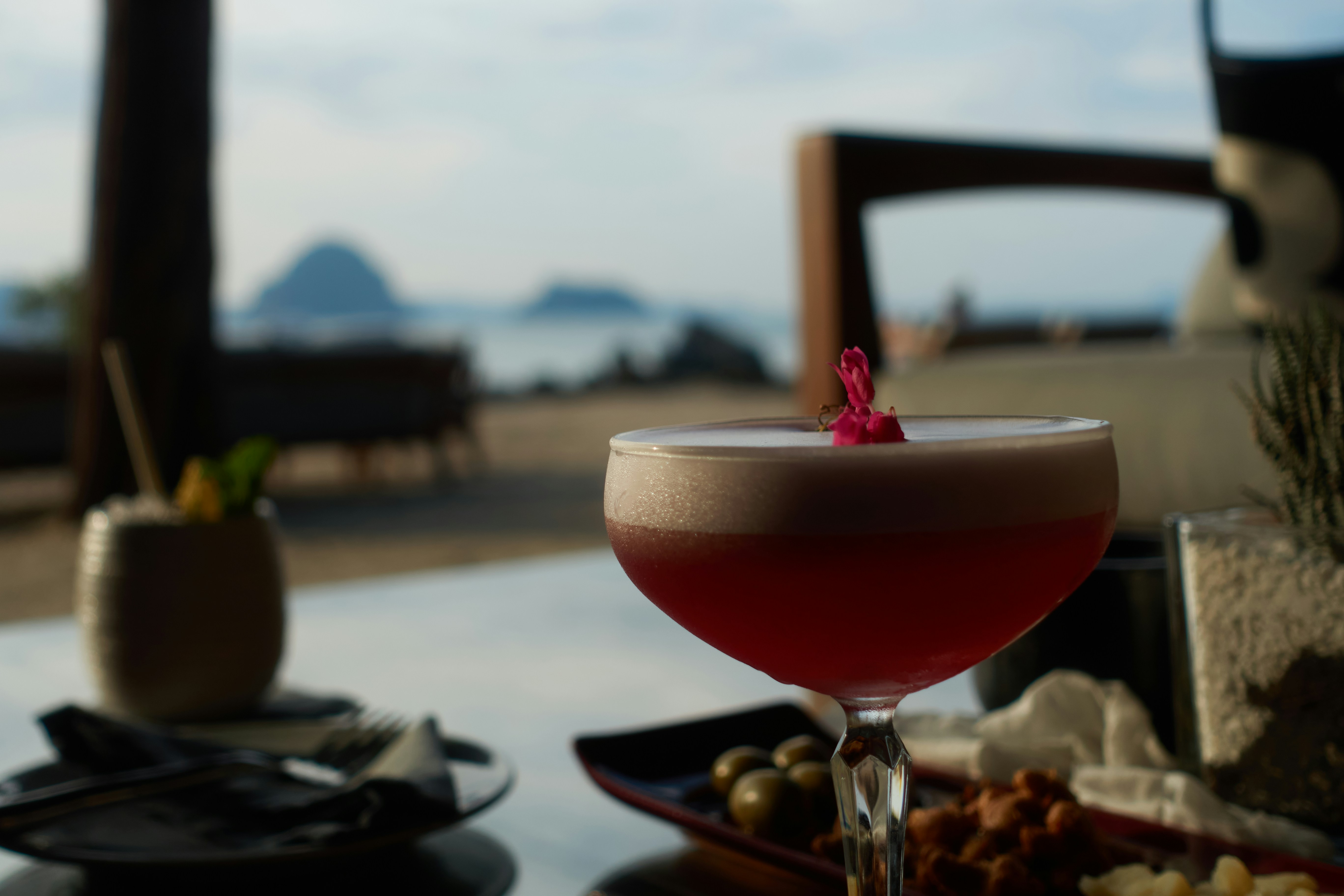 Red Cocktail Spotlight: Aokeh on the Beachside Bar