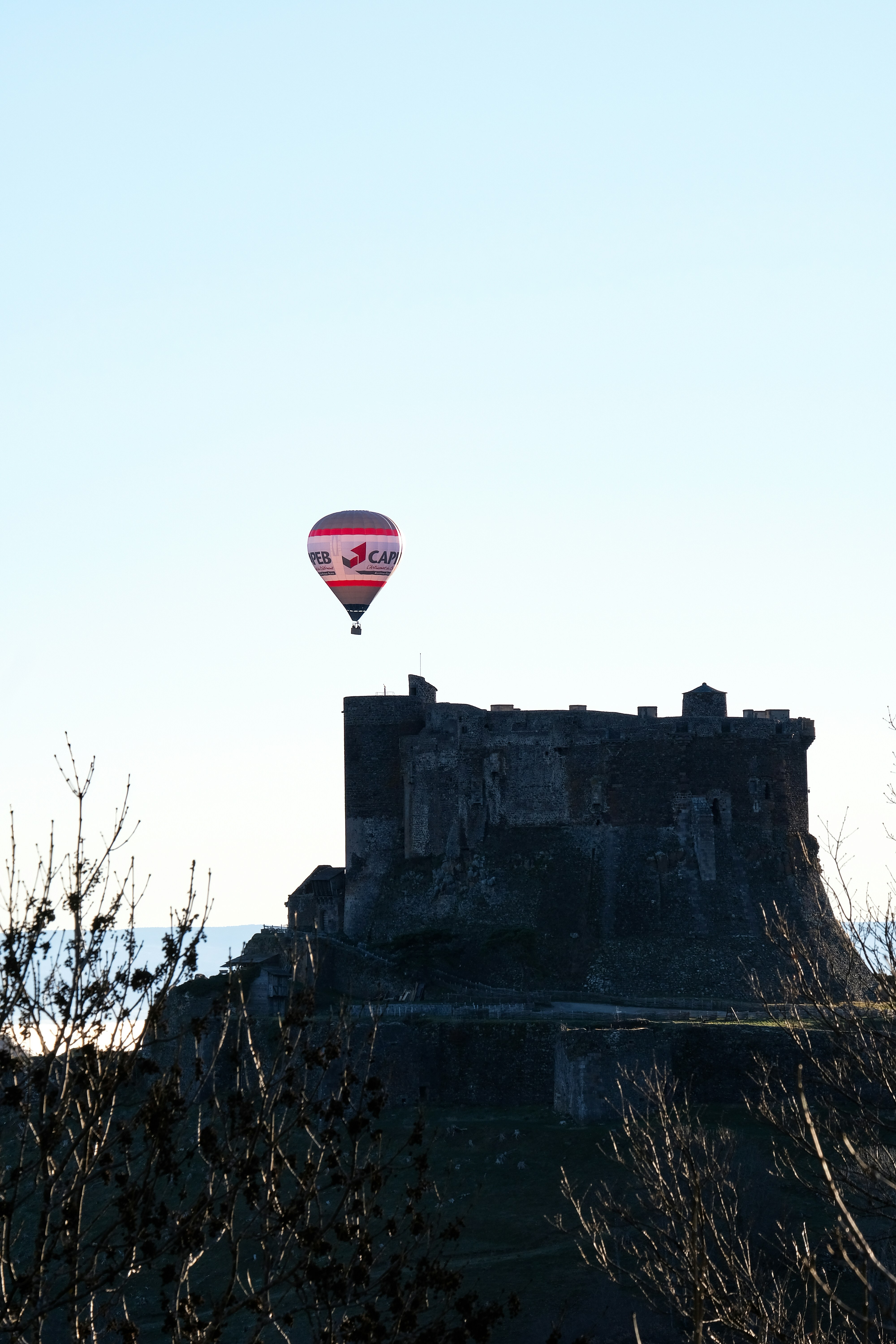 Balloon Over Silent Keep