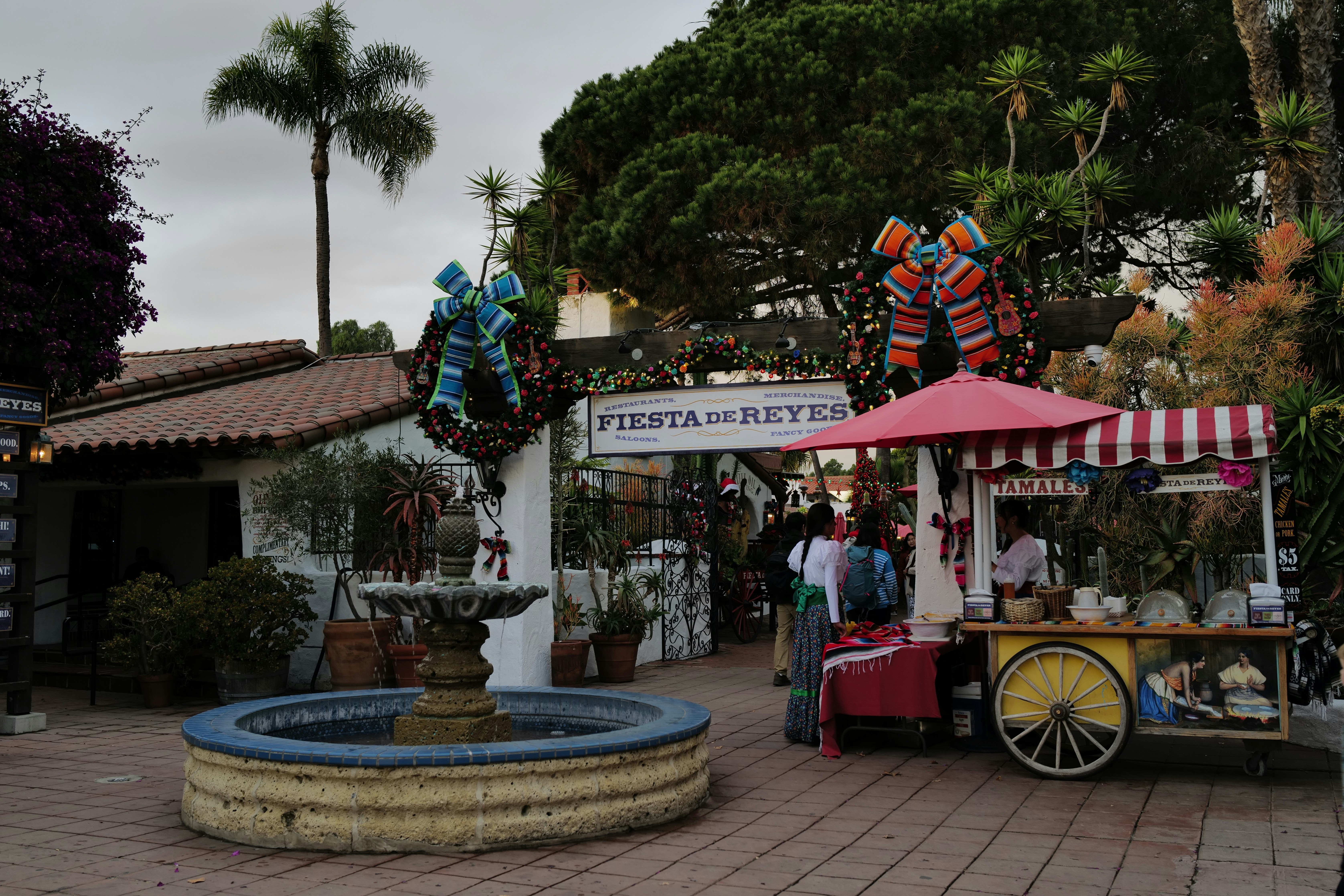 Fiesta Reyes Cart and Courtyard Carnival