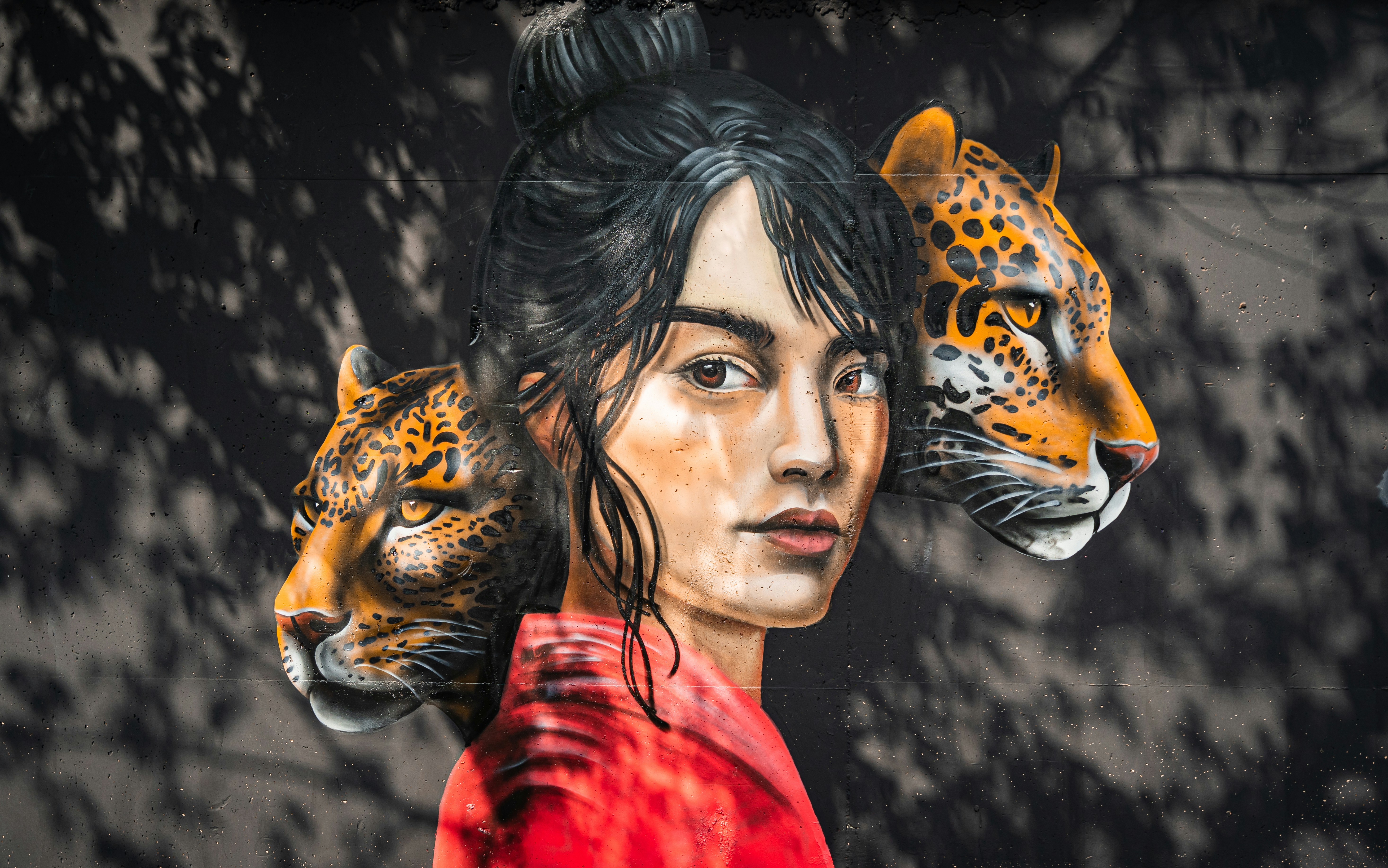Dual Masks: An Ensemble of Human Expression and Spirit Animals