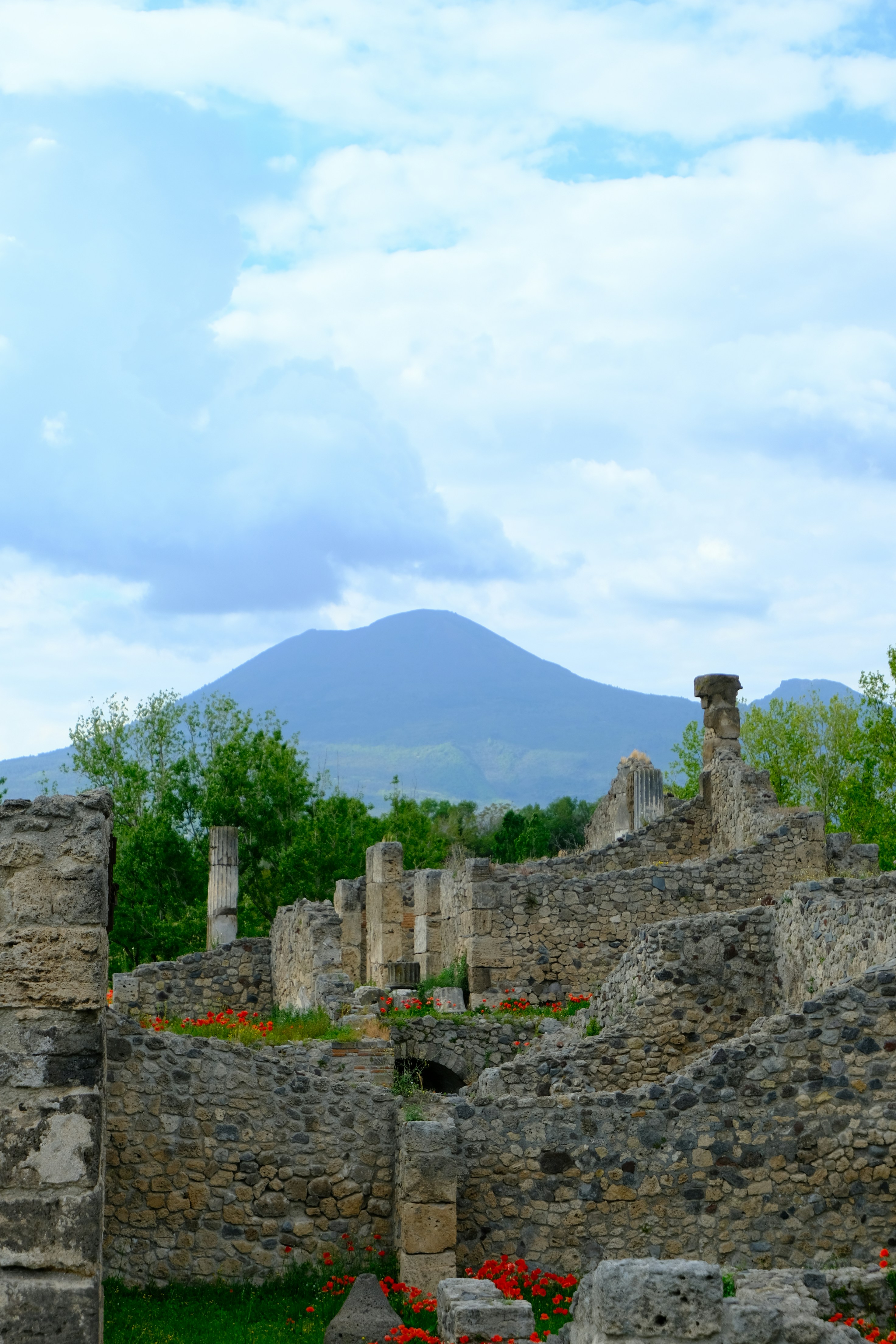 Ruins Beneath a Blue Peak: Echoes of an Ancient Place