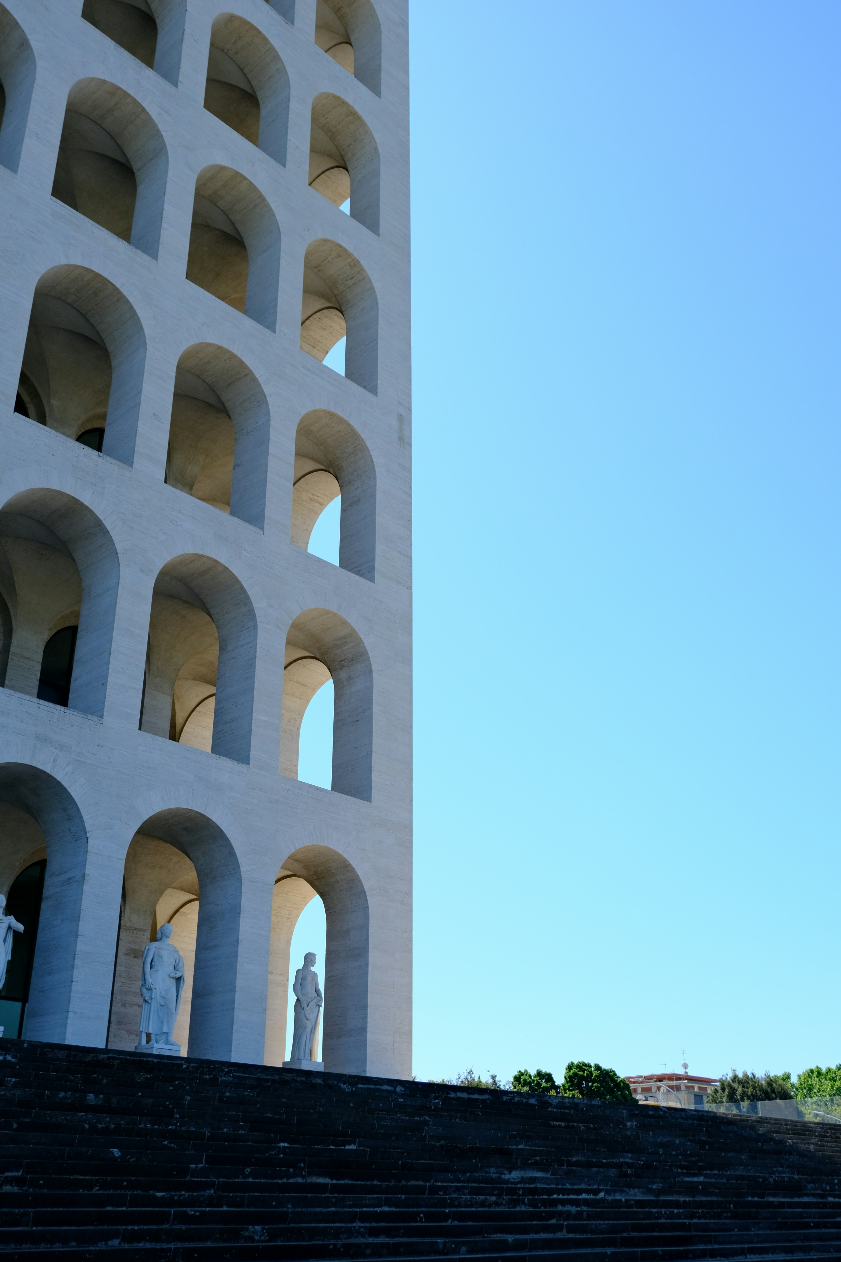 Monolithic Arches Against a Crisp Summer Sky