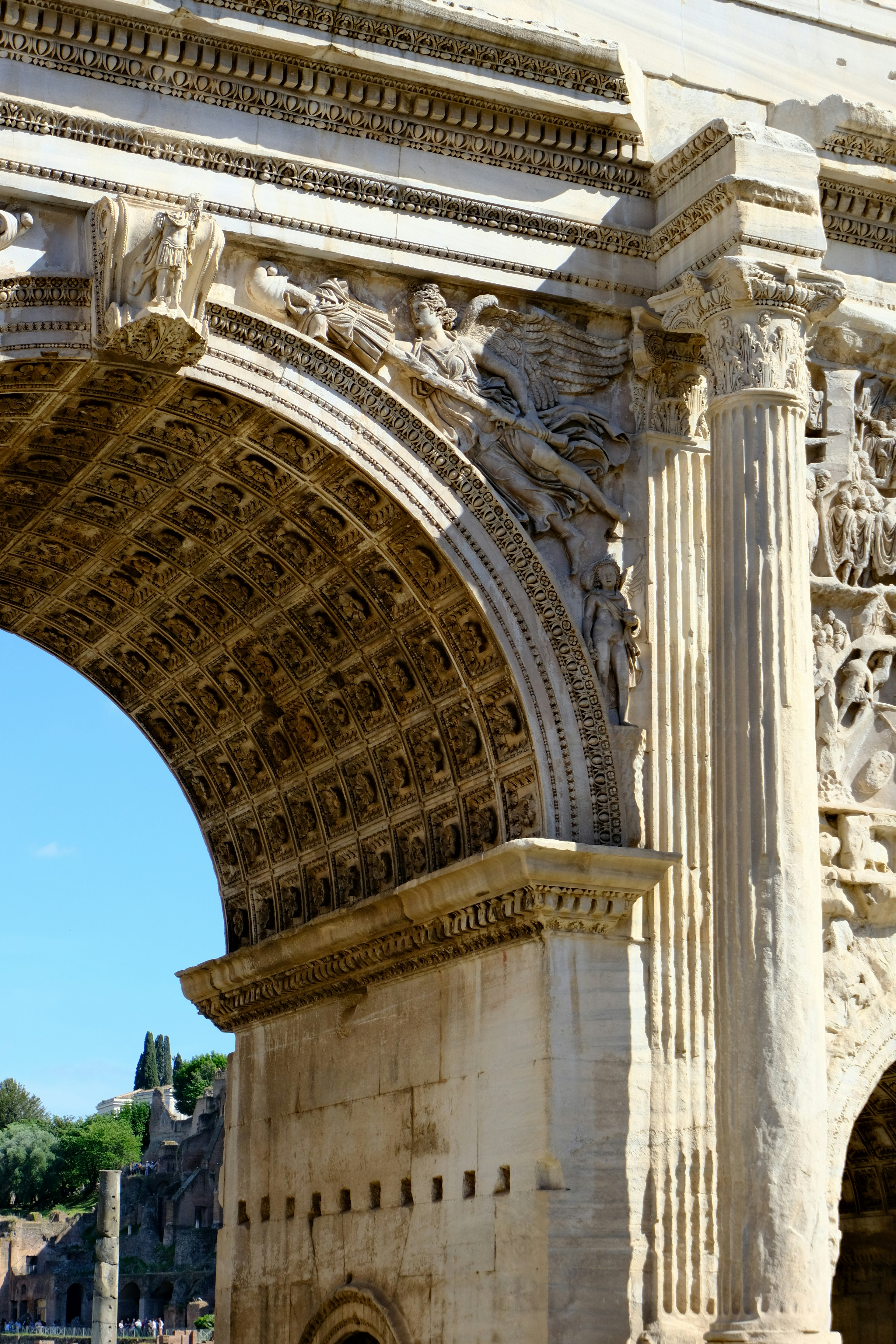 Stone Archway in Warm Mediterranean Light