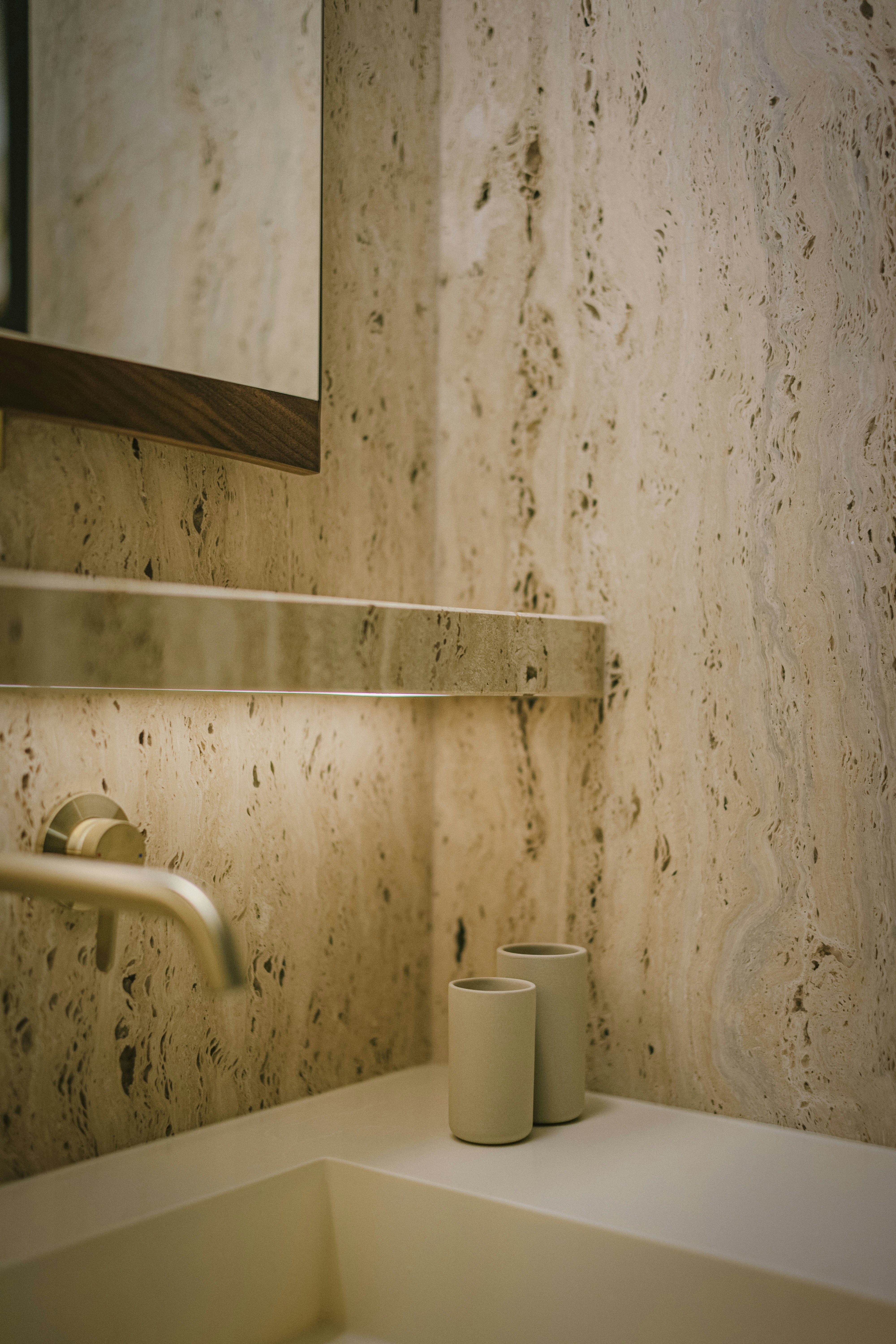 Stone Reflections at the Sink