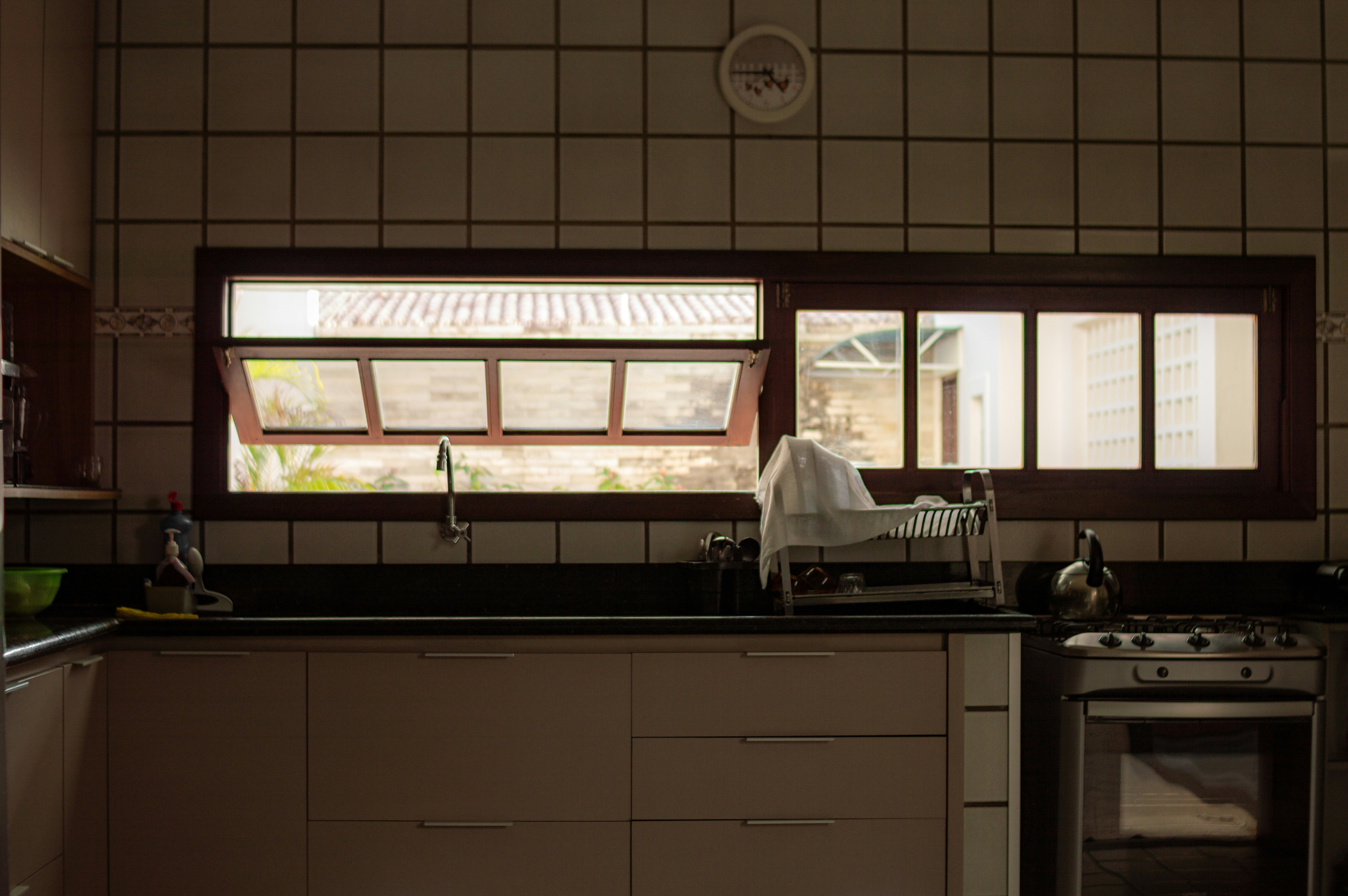 Silent Dawn in a Narrow Kitchen
