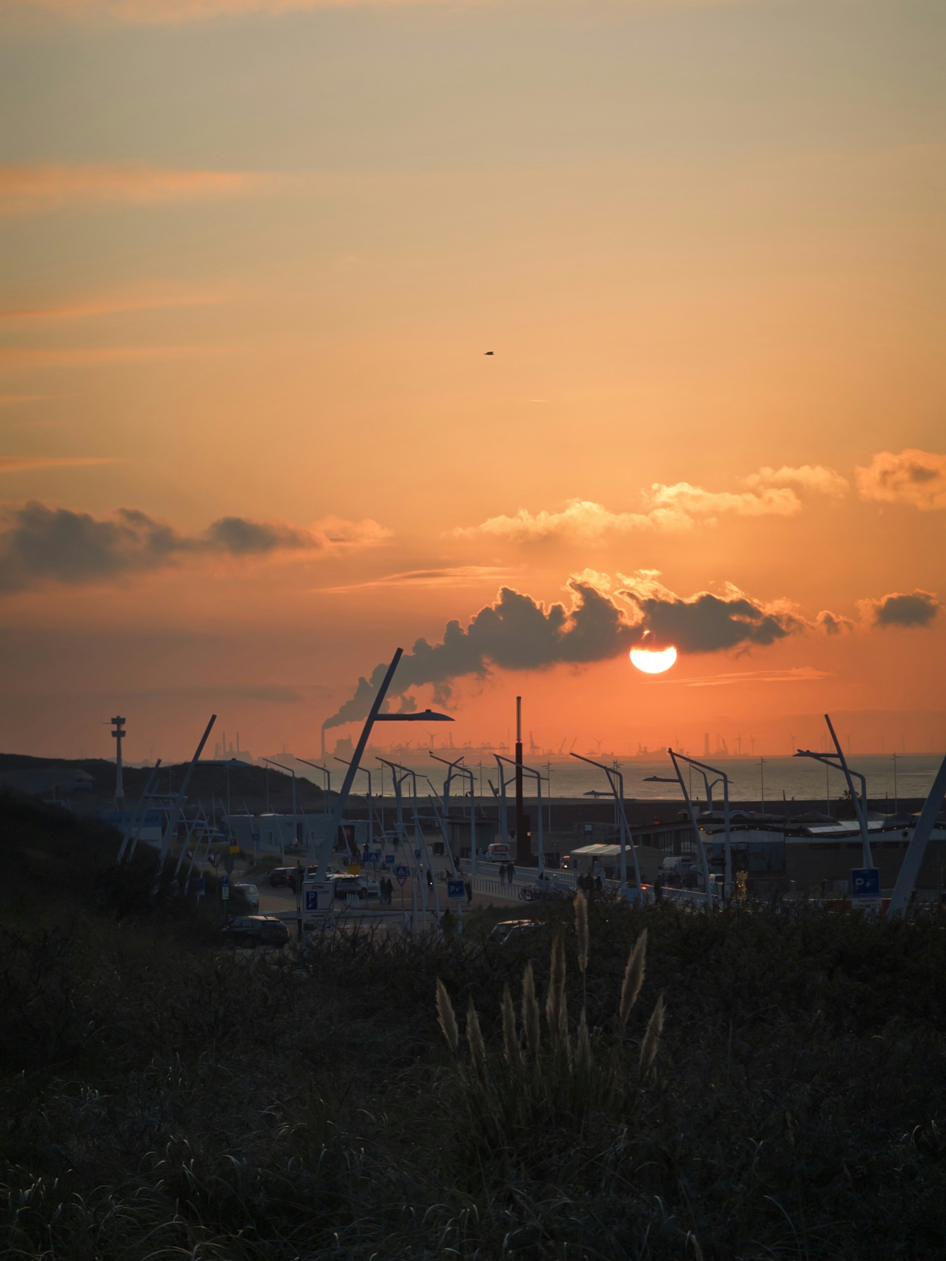 Sunset at the Windward Pier