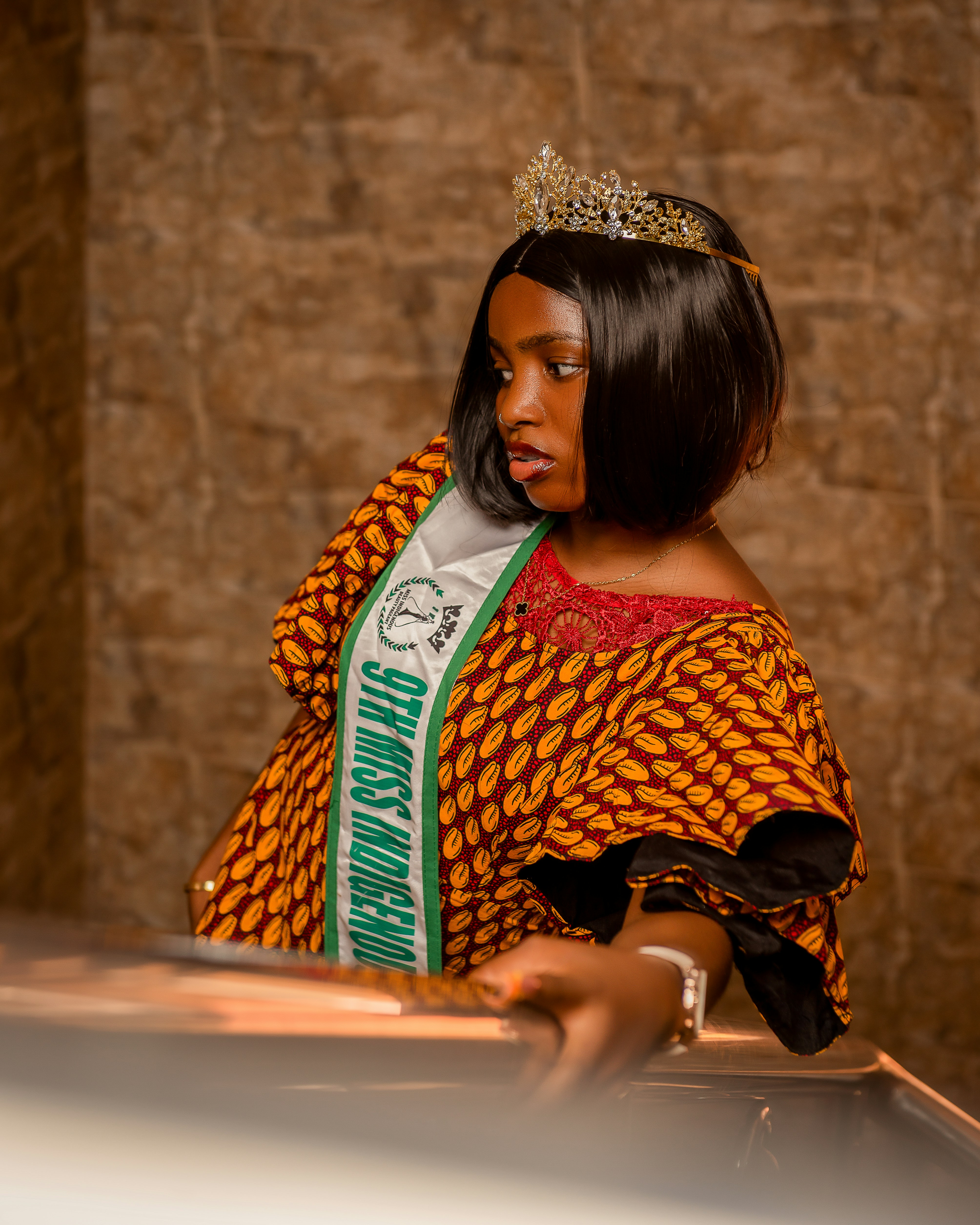 Crowned in Confidence: Miss Confidence on Stage