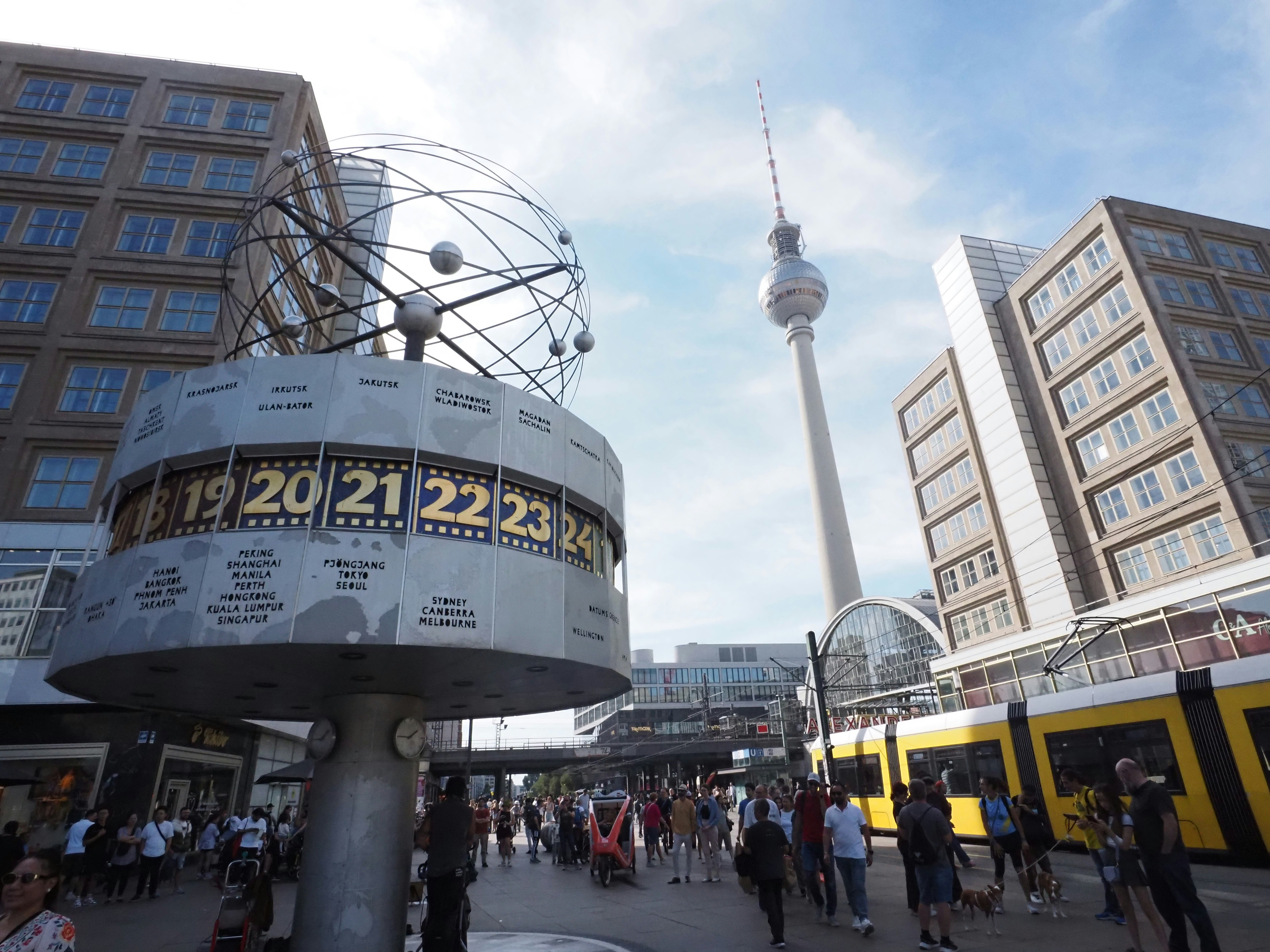 Time of Day at Alexanderplatz: Solar Orbits and the TV Tower