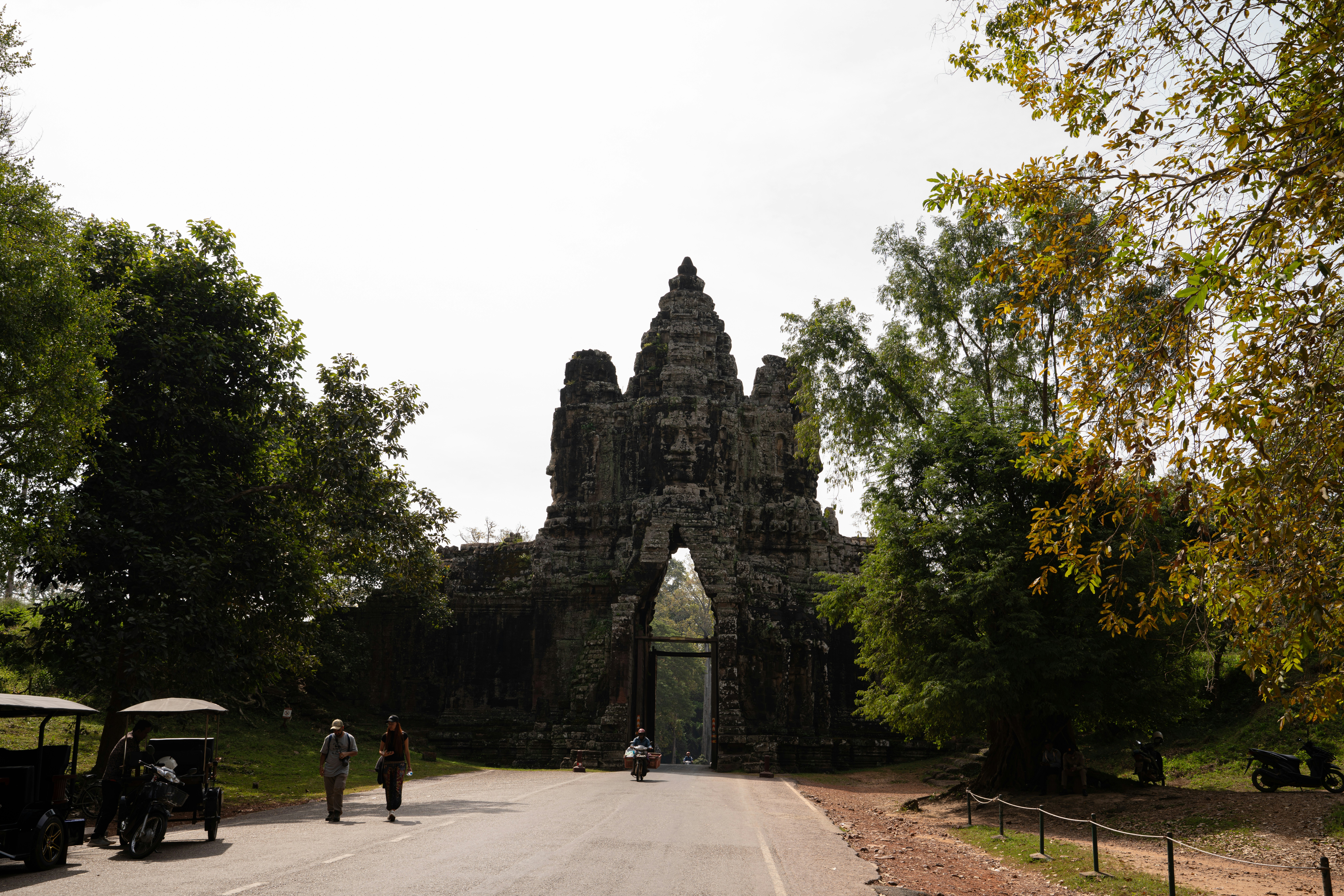 Stone Gate to the Jungle Temple